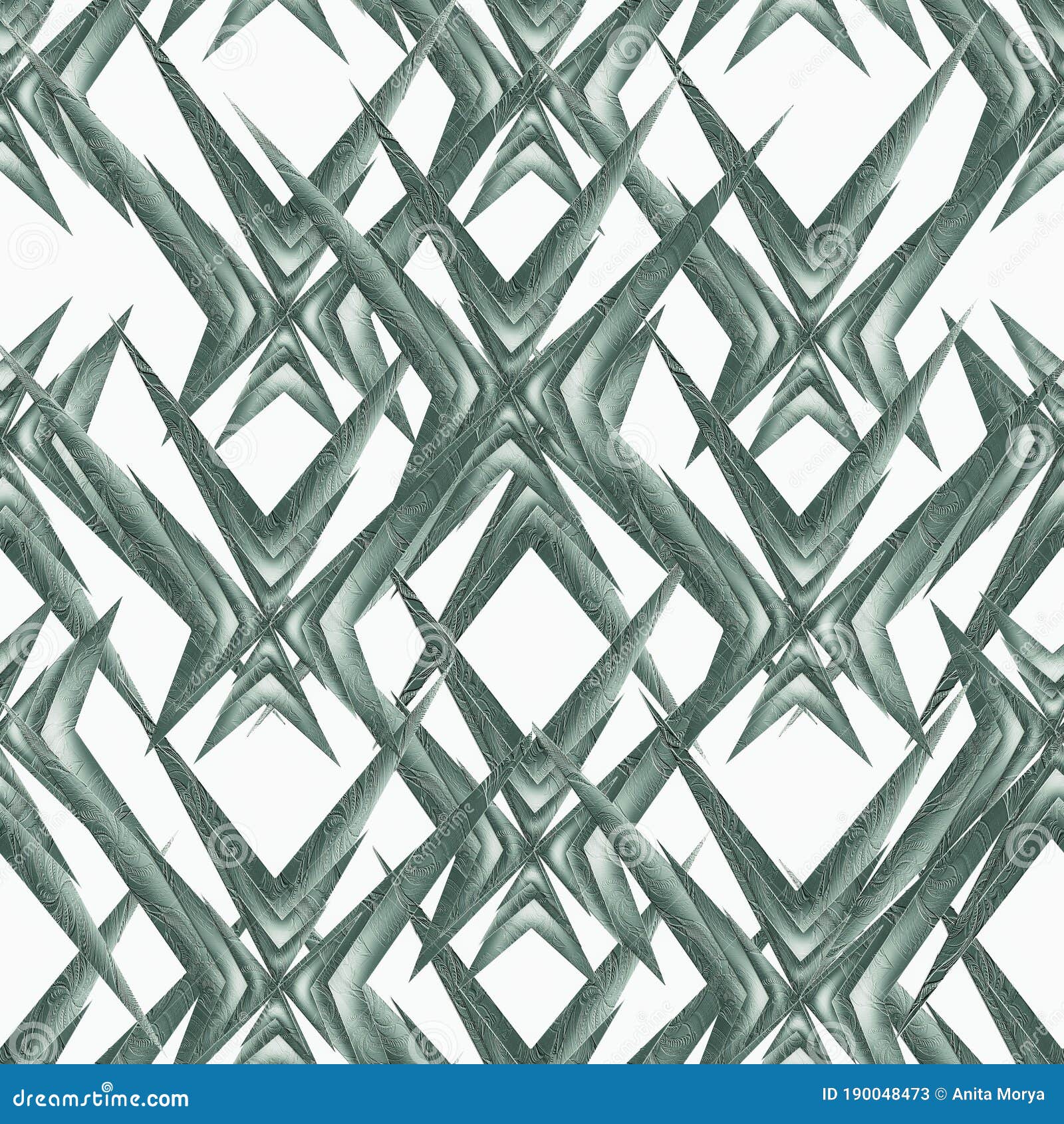 Pointed Shaped Cross Seamless Pattern Stock Illustration - Illustration ...