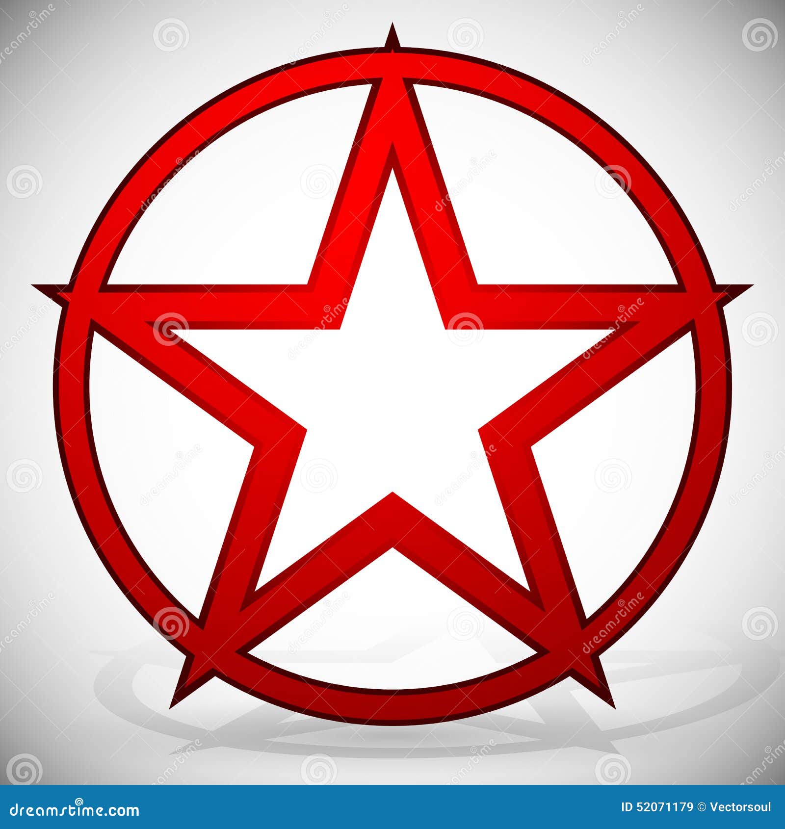 5-pointed Star stock vector. Illustration of eps10, spirituality - 52071179