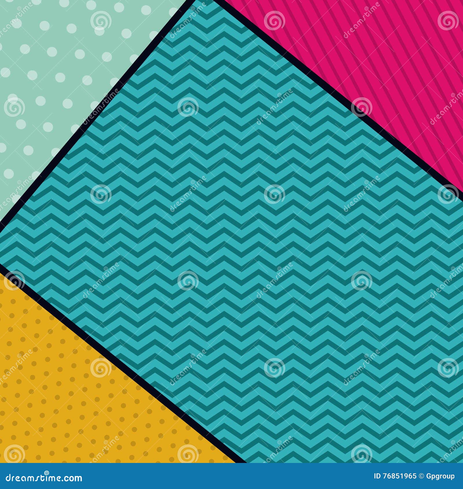 Pointed and Striped Background Design Stock Vector - Illustration of ...