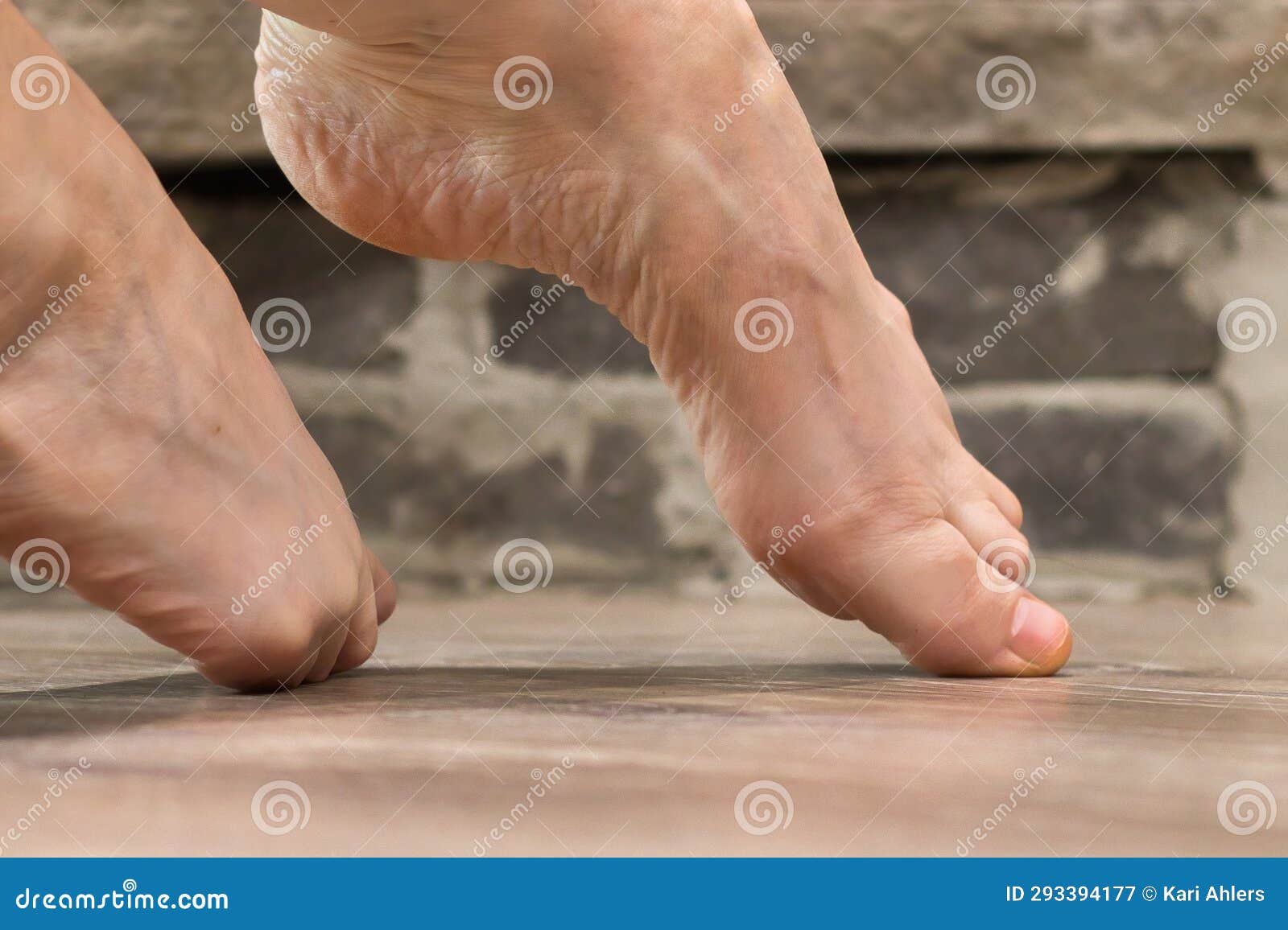 Toe pointed down stock image. Image of foot, health - 293394177