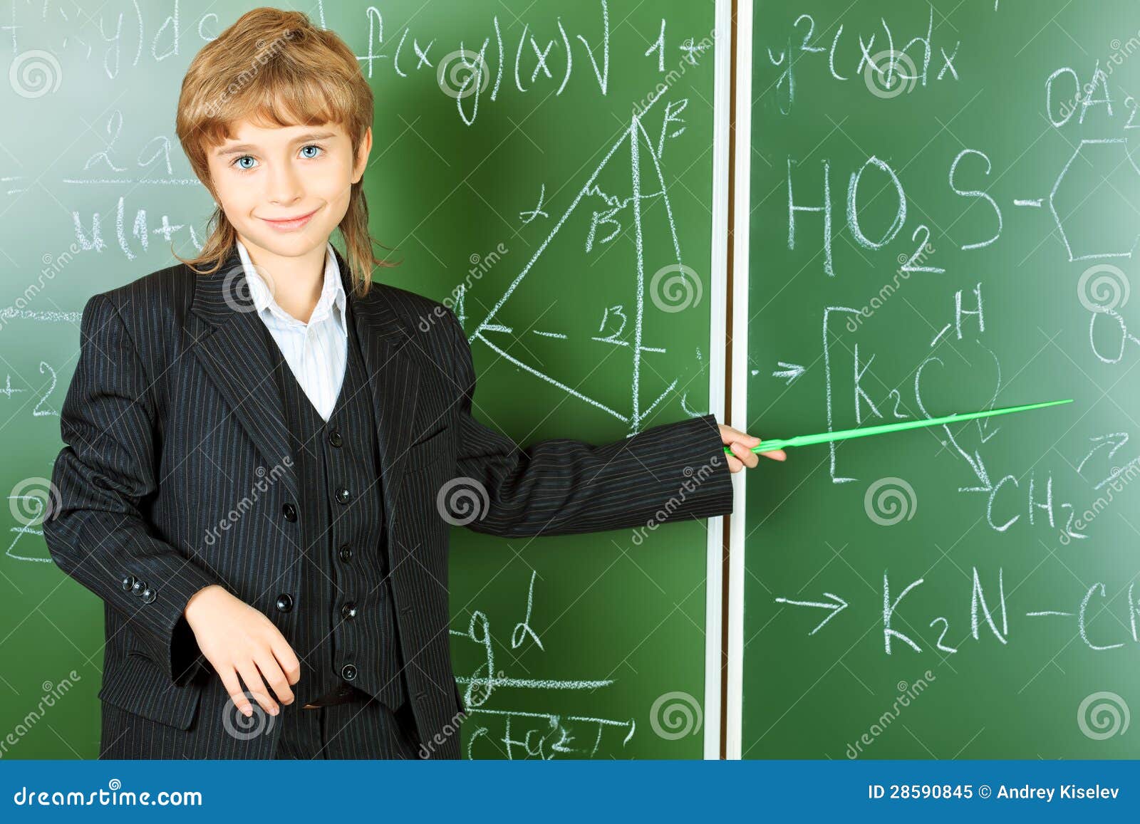 Pointer stock image. Image of lesson, child, mathematics - 28590845
