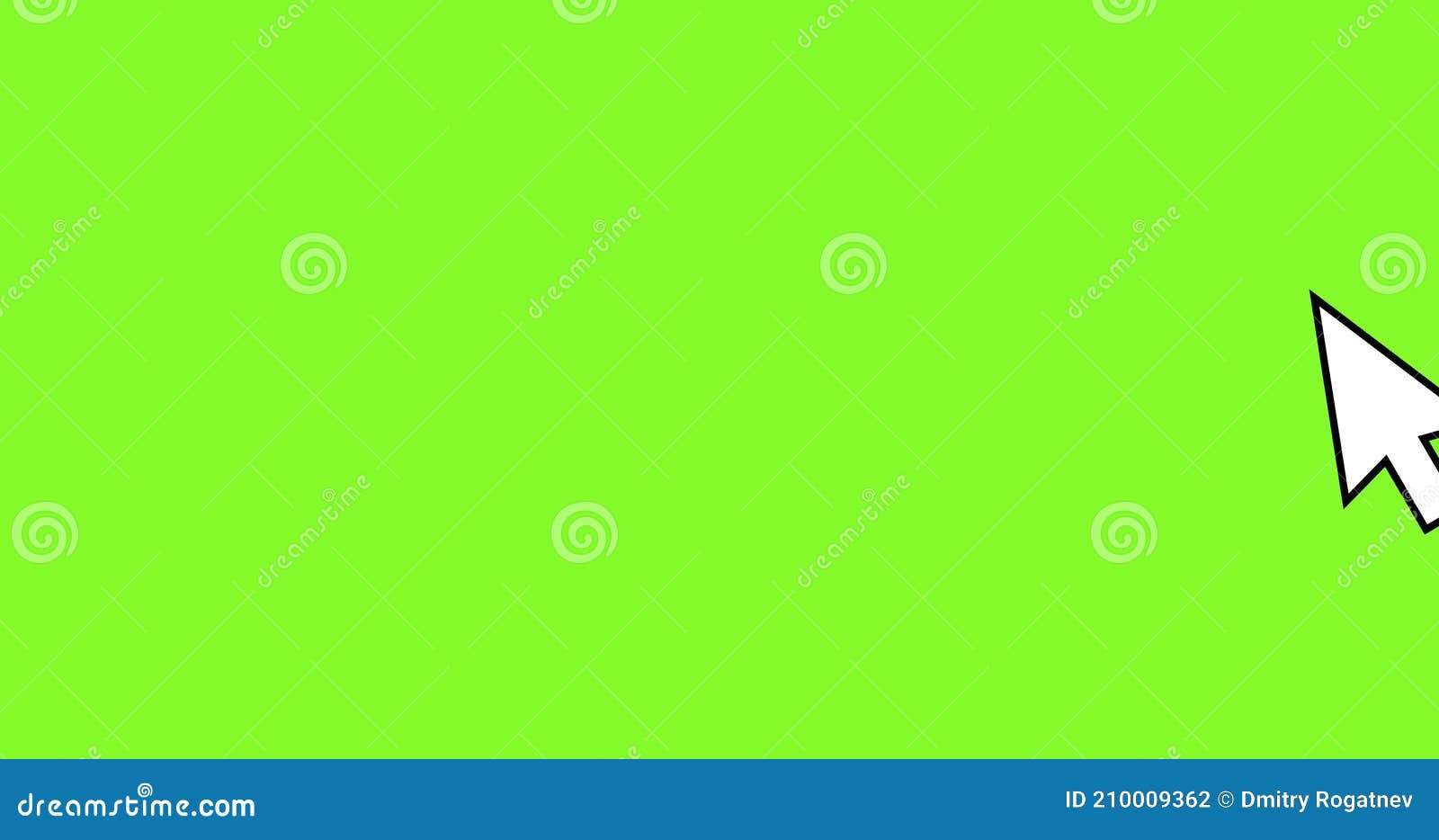 Pointer Arrow Cursor Clicking. Stock Footage - Video of animation ...