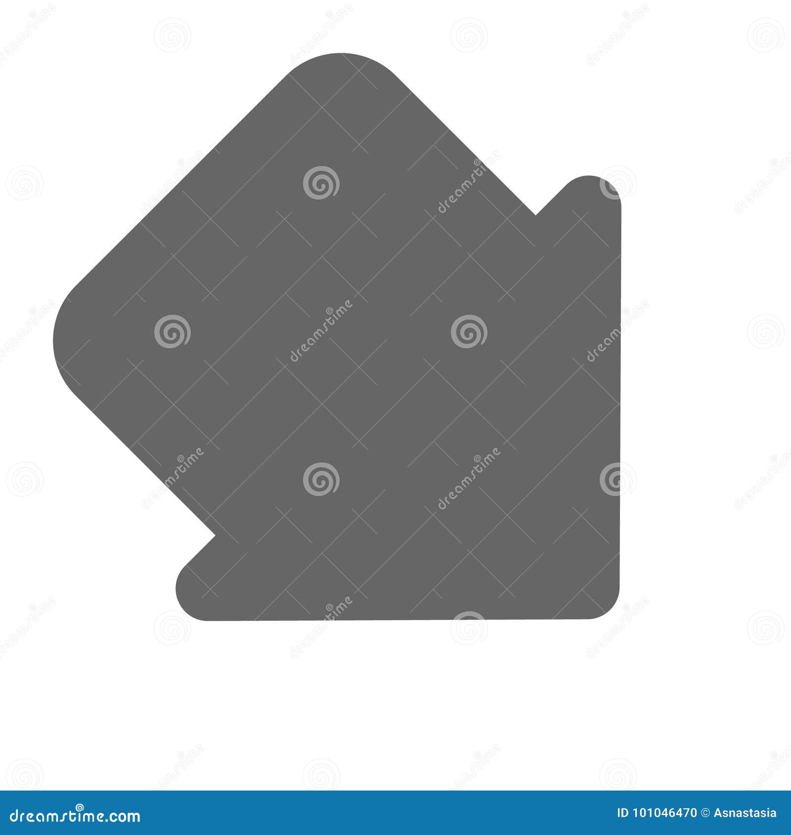 Pointer, Arrow in Modern Flat Style. Arrow Button Isolated on White ... Pointer, Arrow in Modern Flat Style. Arrow Button Isolated on White ...