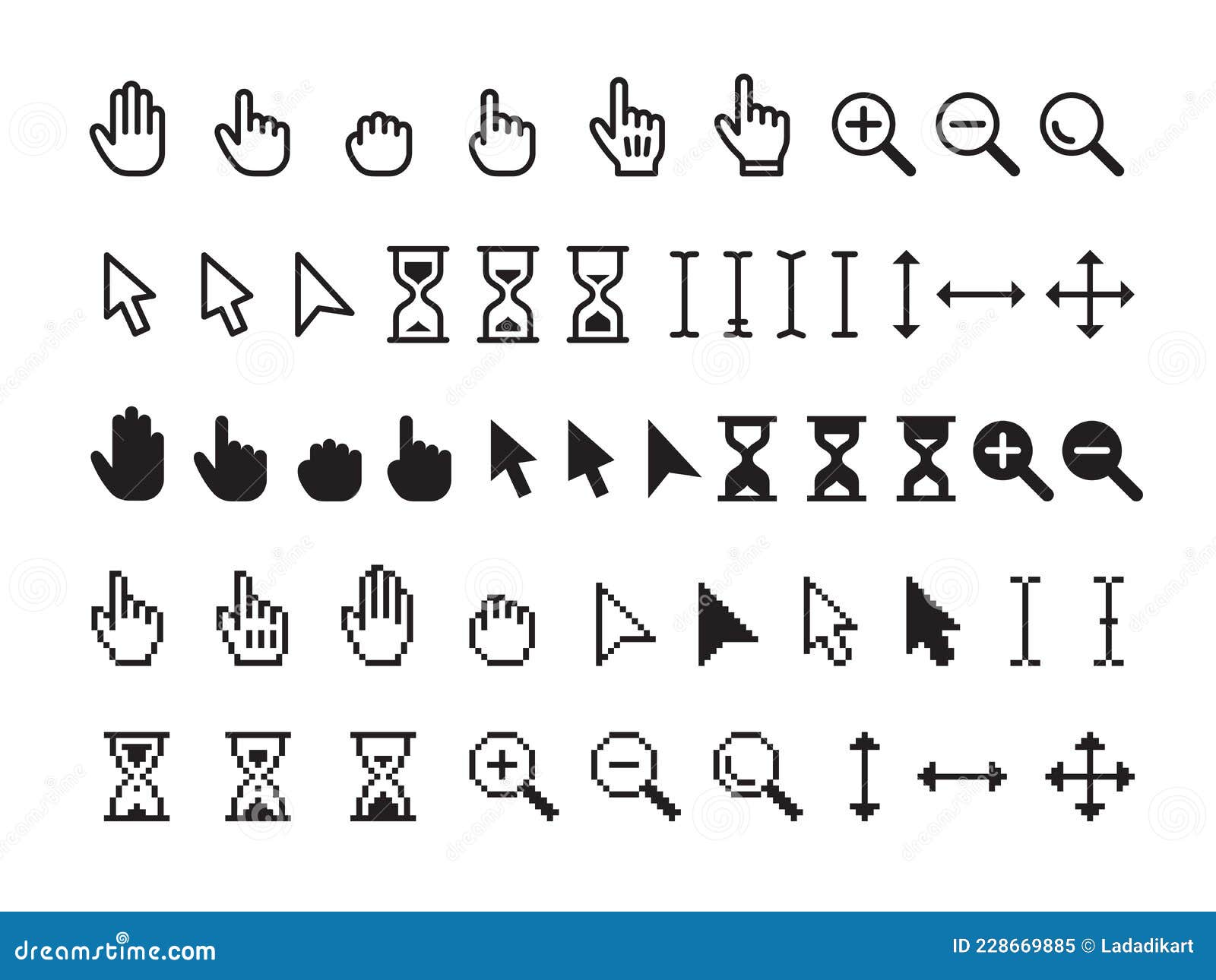 Mouse With Symbols Royalty-Free Stock Photography | CartoonDealer.com ...