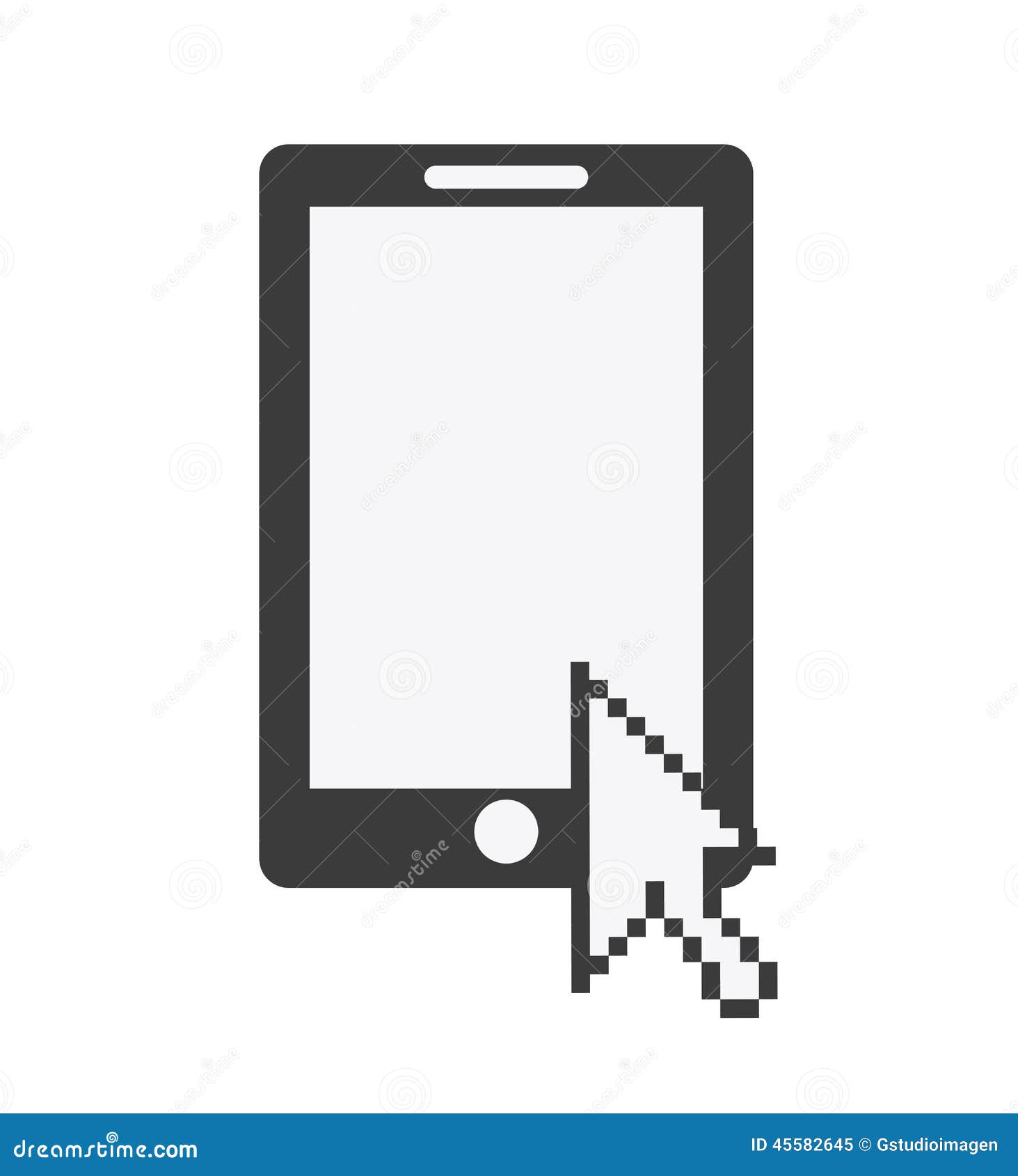 Pointer design stock vector. Illustration of choice, website - 45582645