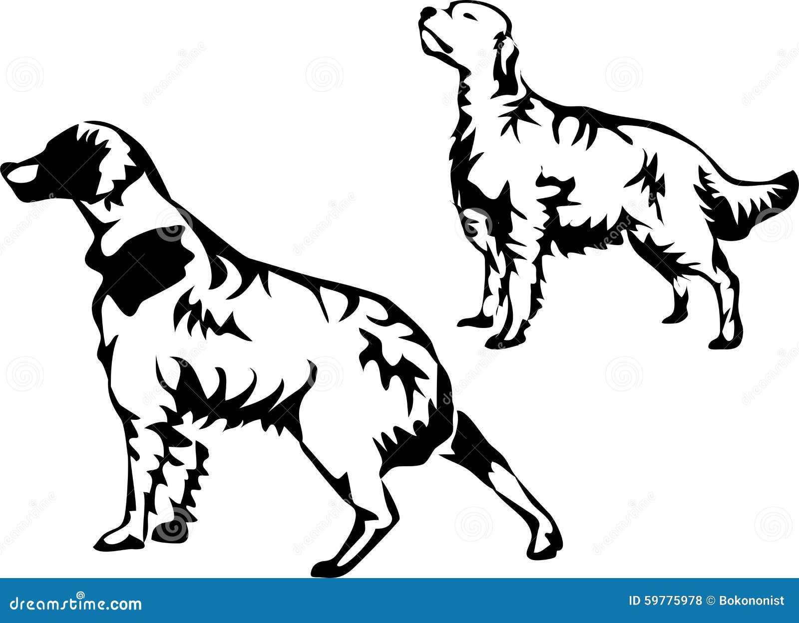 Stylized Pointer Symbol With Homan Face Profil Cartoon Vector ...