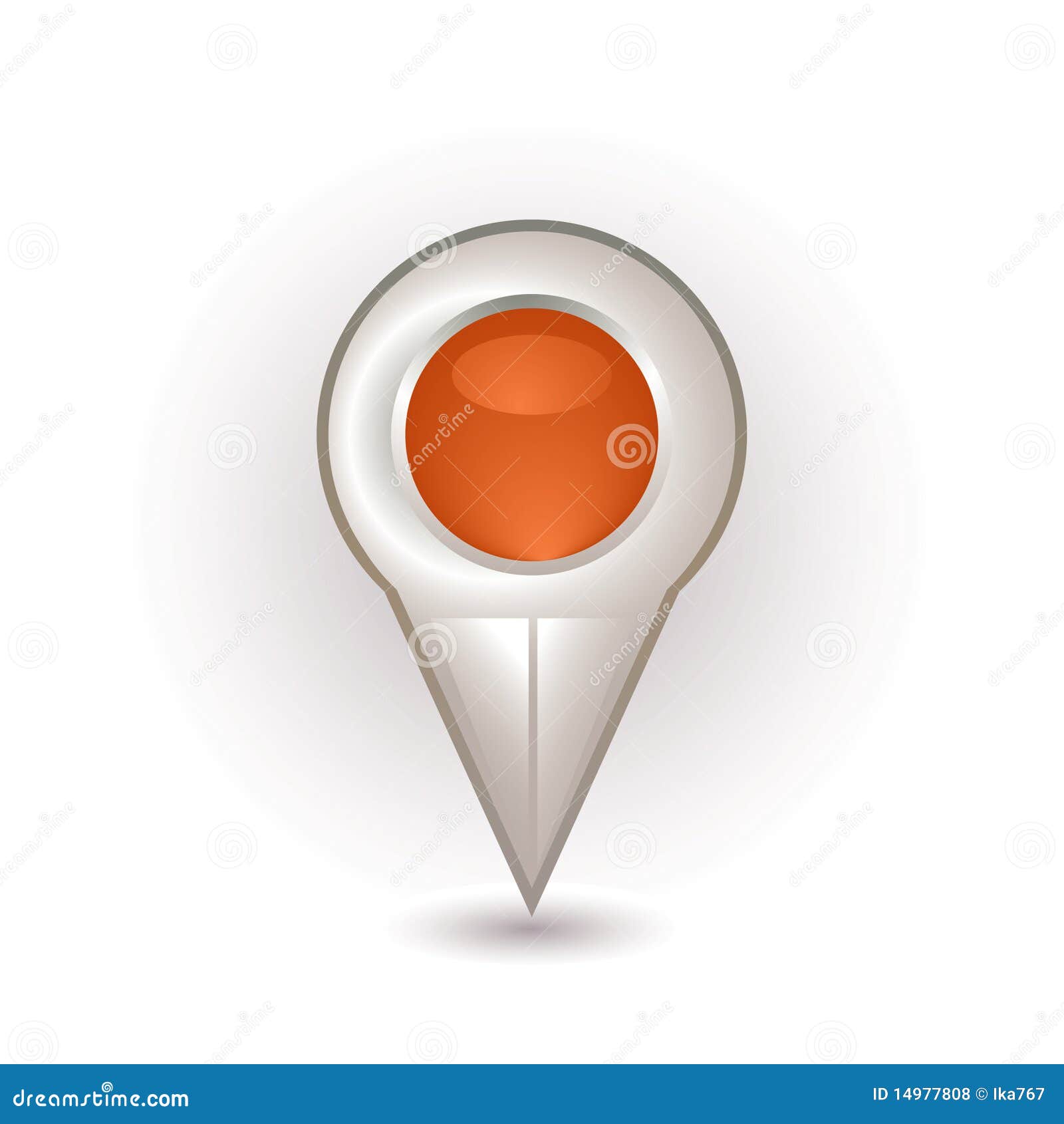 Pointer icon stock vector. Illustration of information - 14977808