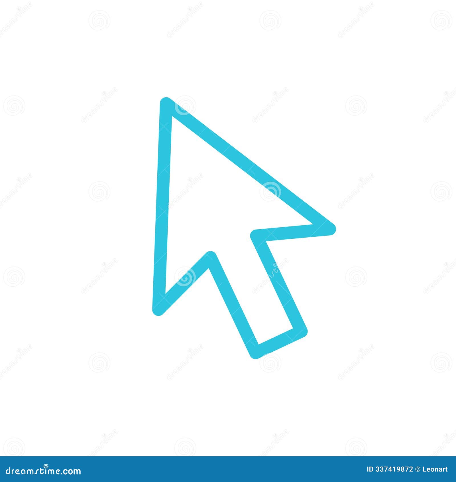 Cursor Arrow Vector Mesh 2D Model And Triangle Mosaic Icon ...