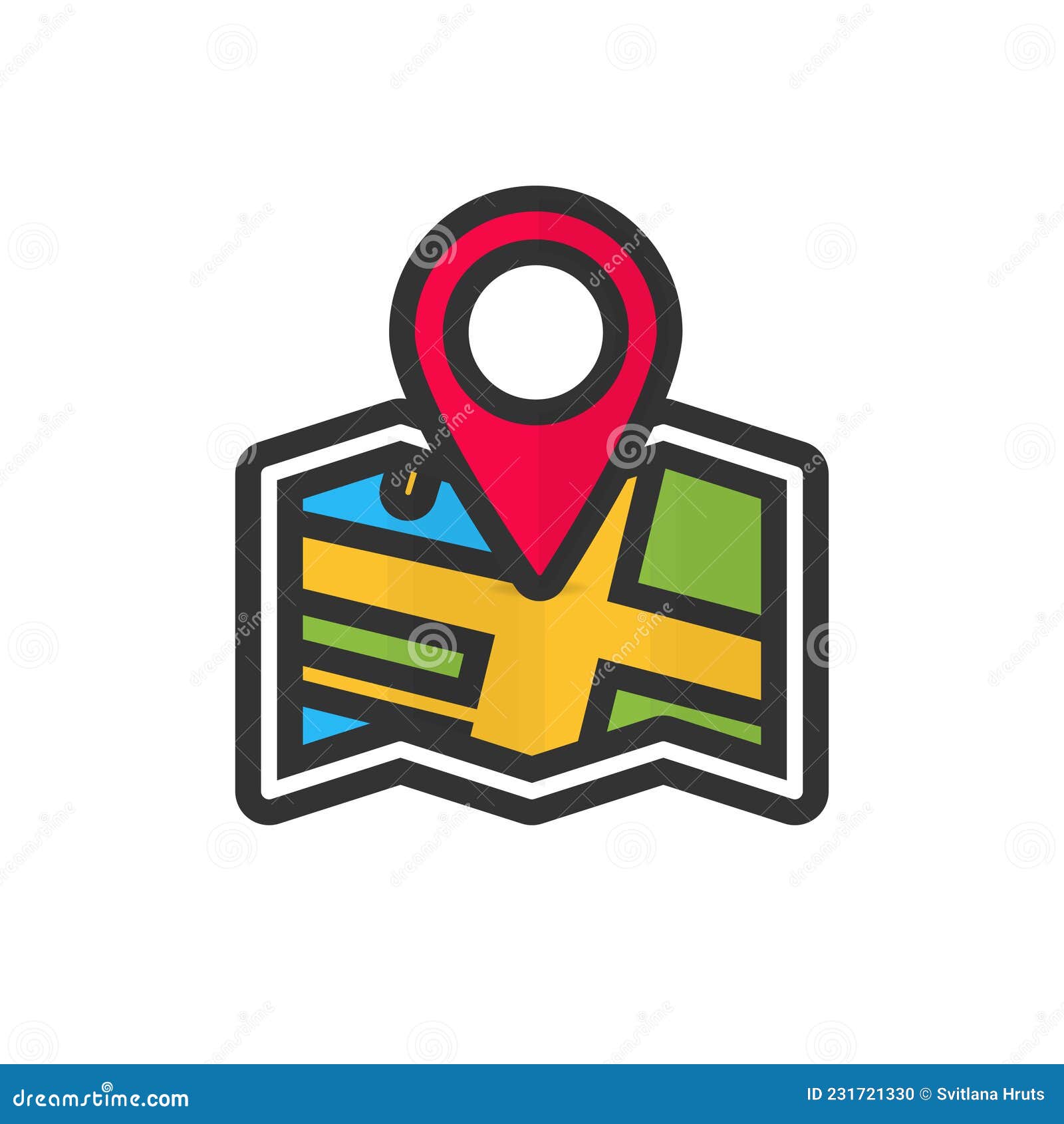 Pointer Icon, Direction, Label, Marker, Sign, Travel Navigator or Guide ...