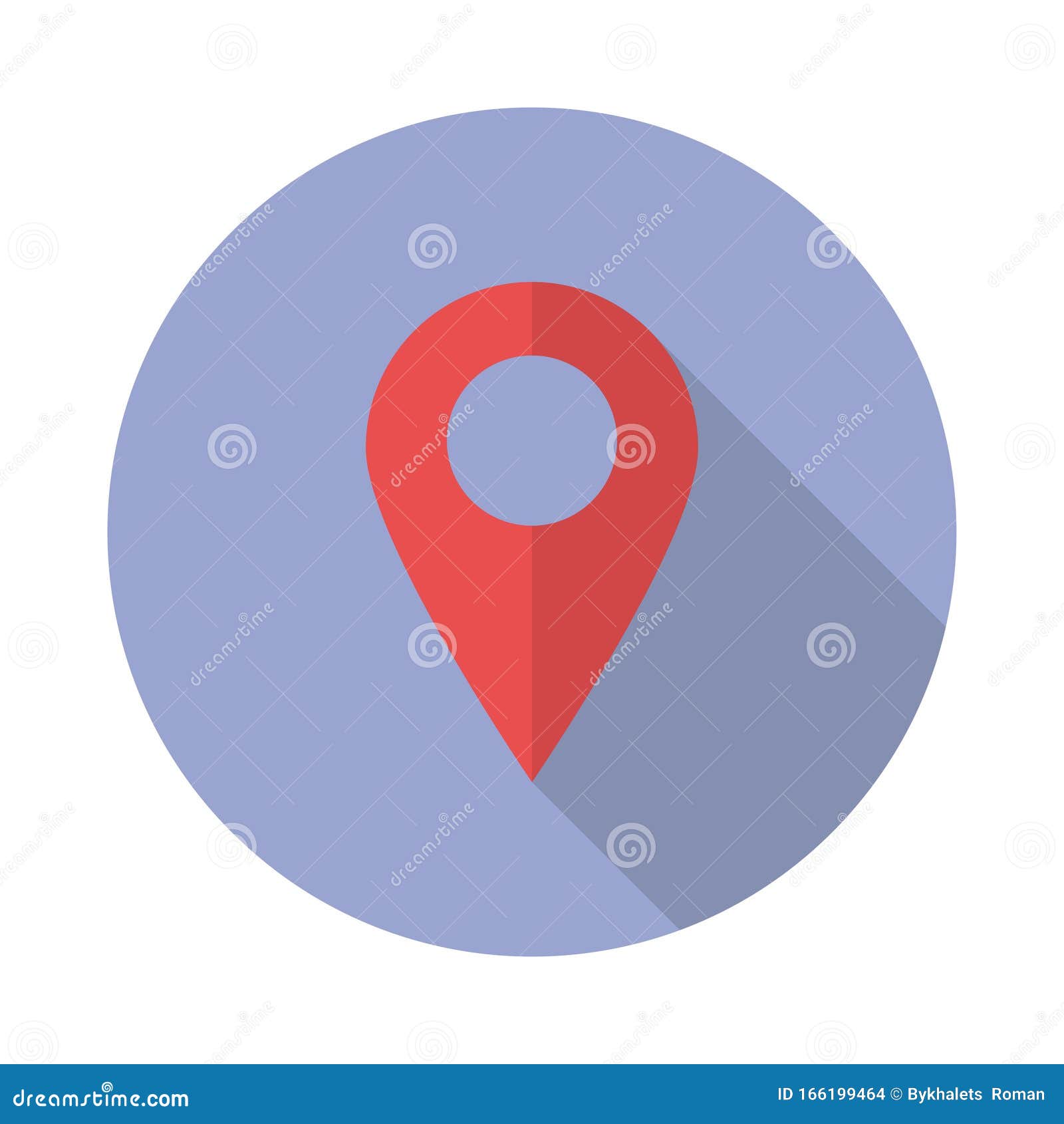 Pointer Icon Isolated Vector Icon in Flat Design. Symbol Button Play ...