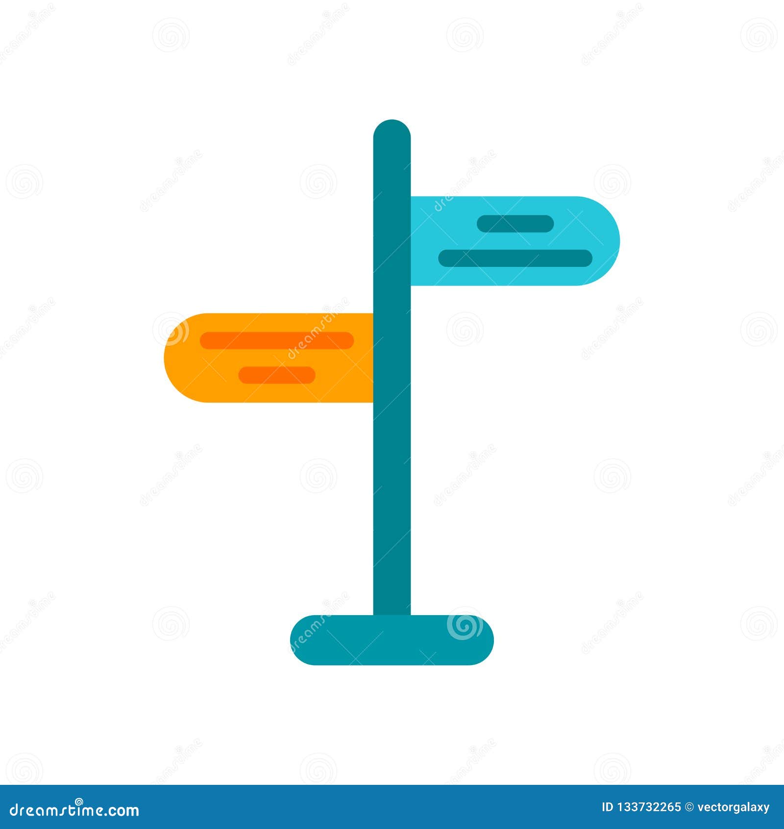 Pointer Icon Isolated on White Background Stock Vector - Illustration ...