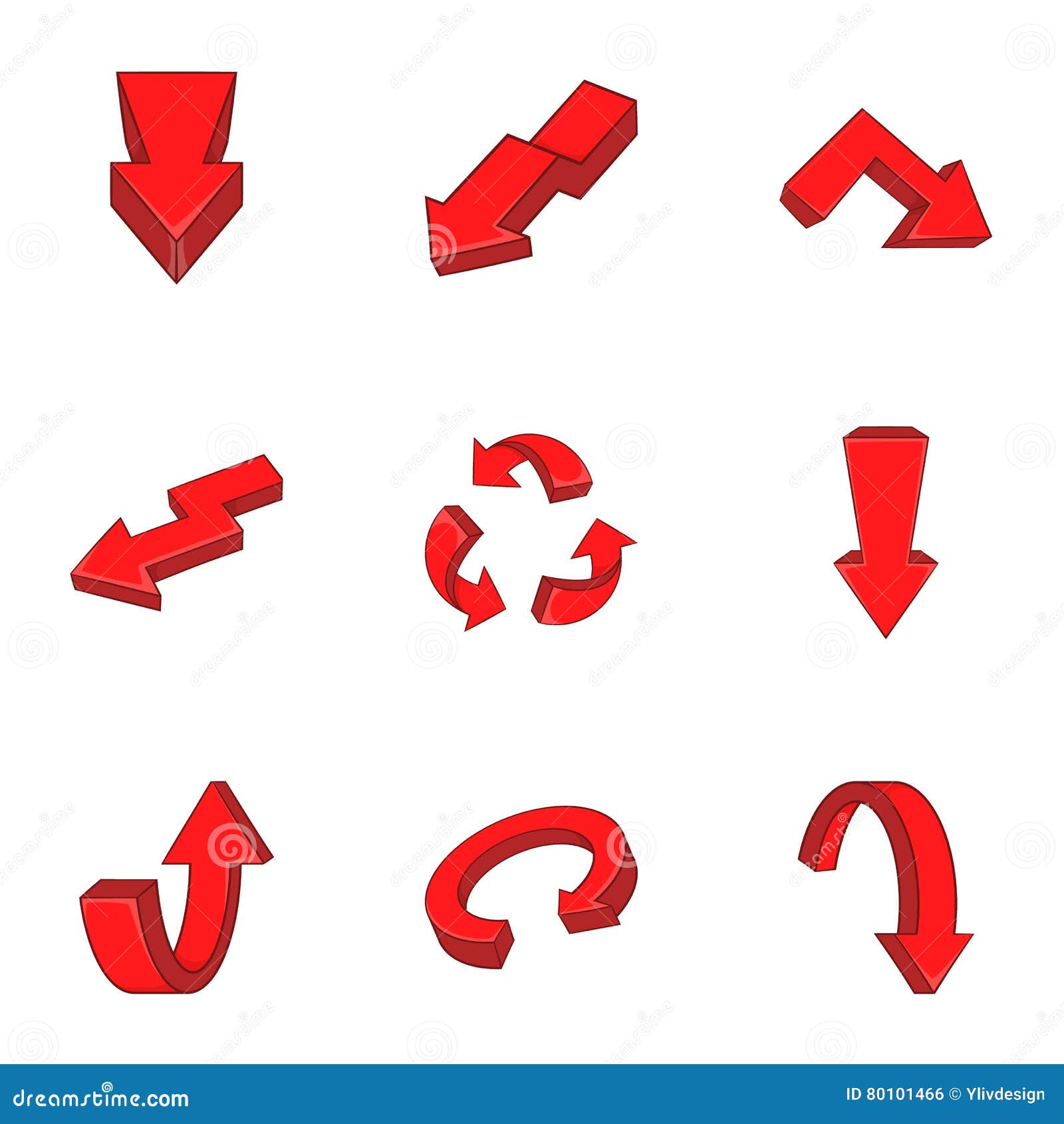 Pointer Icons Set, Cartoon Style Stock Vector - Illustration of motion ... Pointer Icons Set, Cartoon Style Stock Vector - Illustration of motion ...