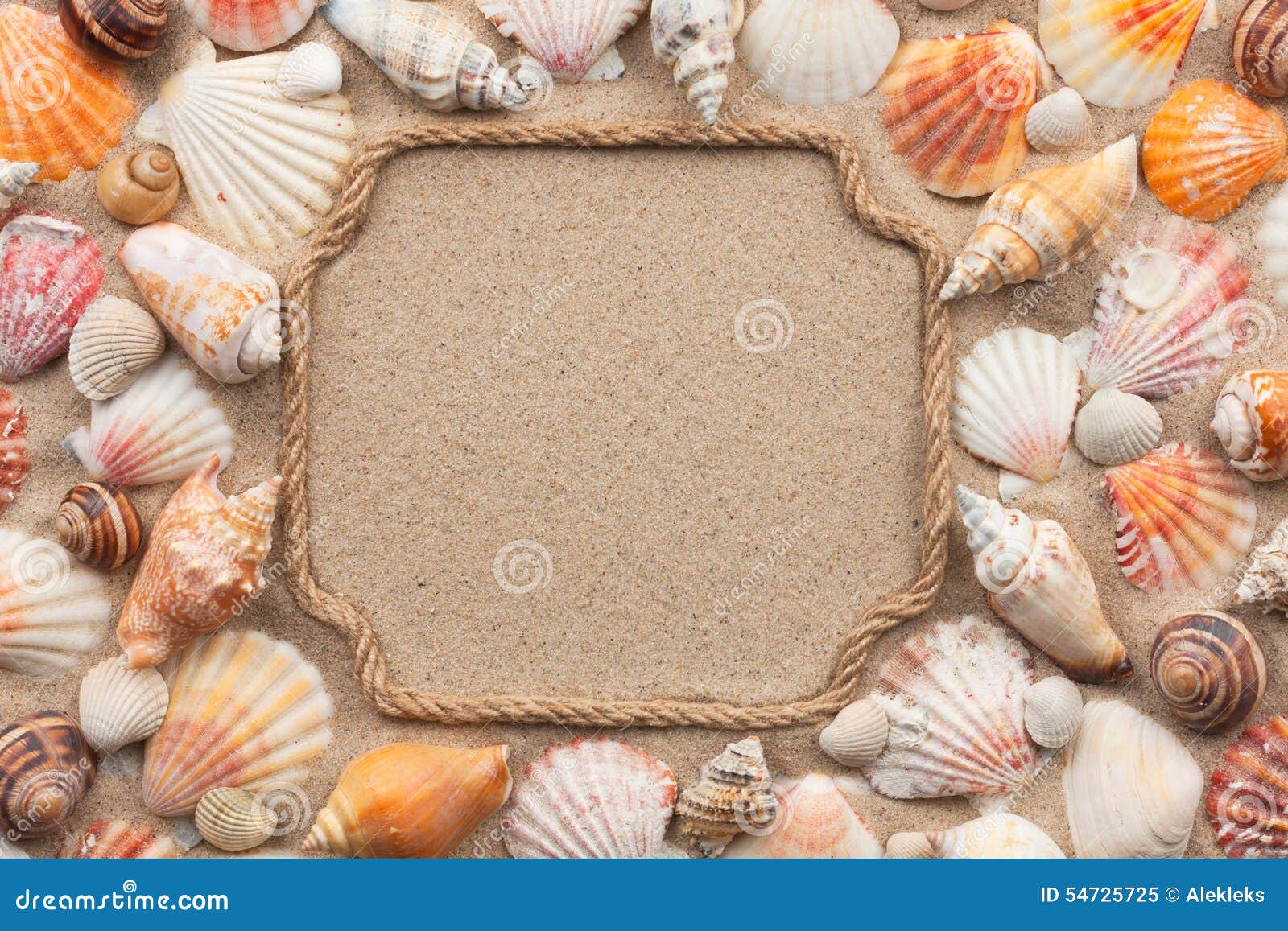 Pointer Made of Rope with Sea Shell Stock Image - Image of brown ...