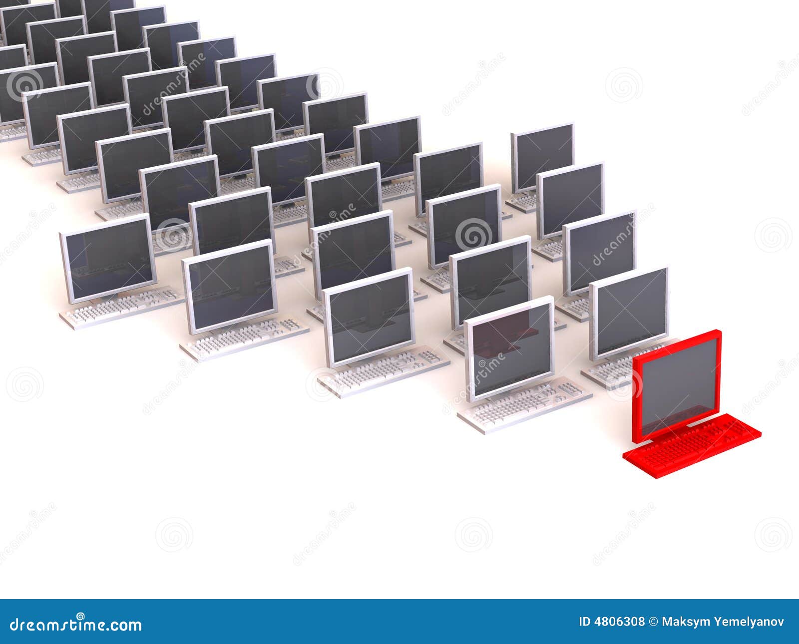 Pointer from Pc stock illustration. Illustration of technician - 4806308