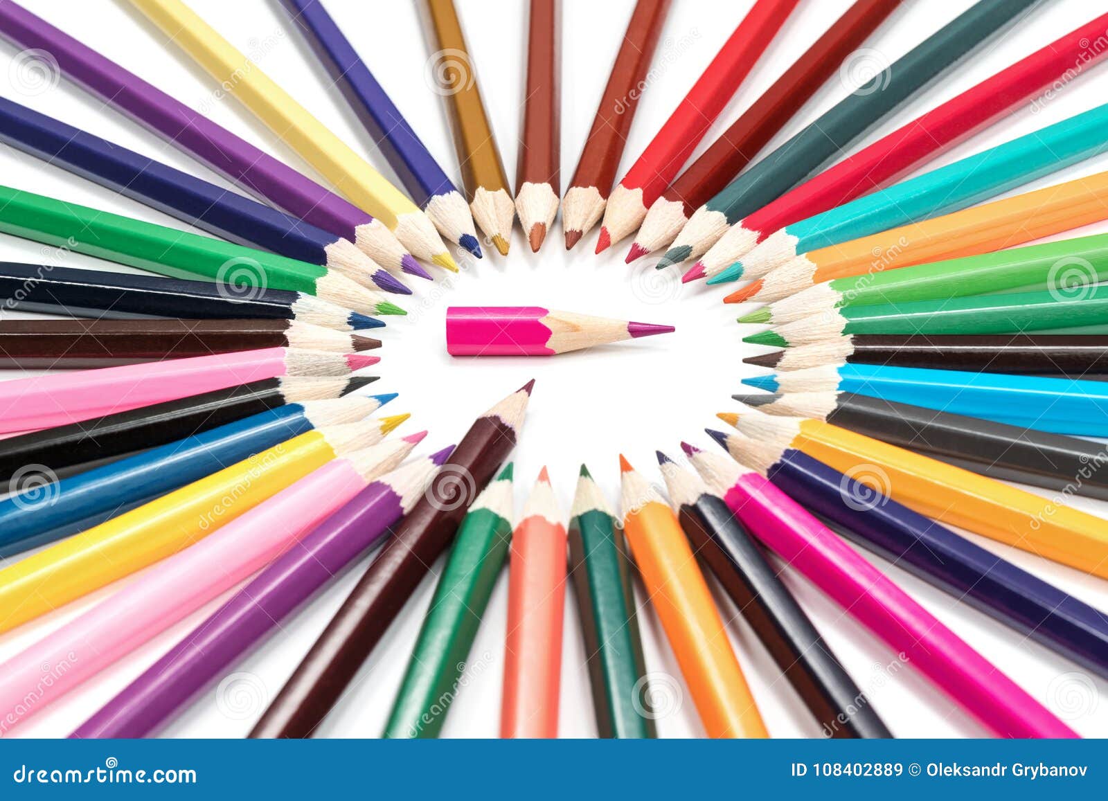 Pointer from pencils stock image. Image of element, arrow - 108402889