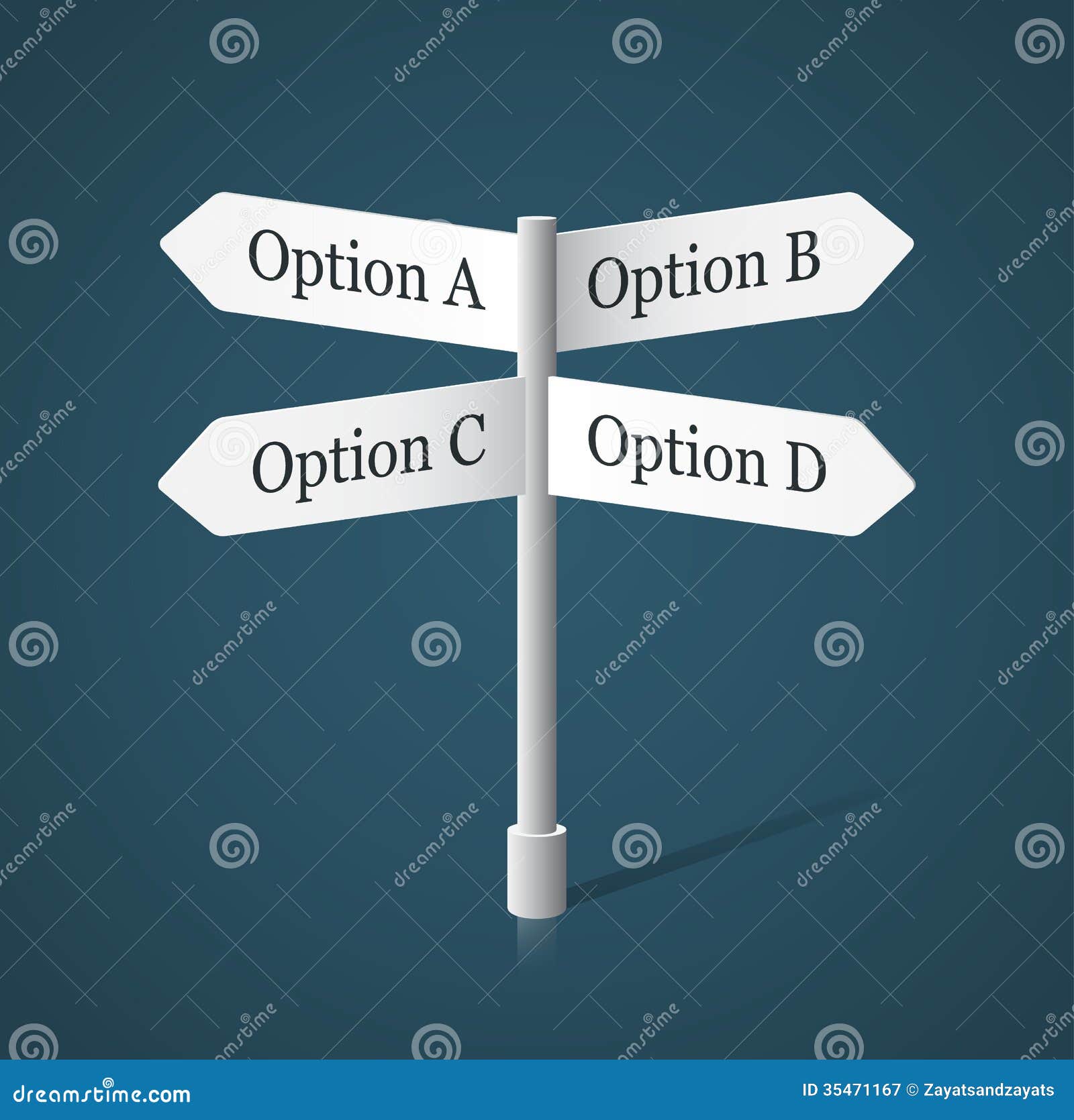 Pointer stock vector. Illustration of directory, choice - 35471167