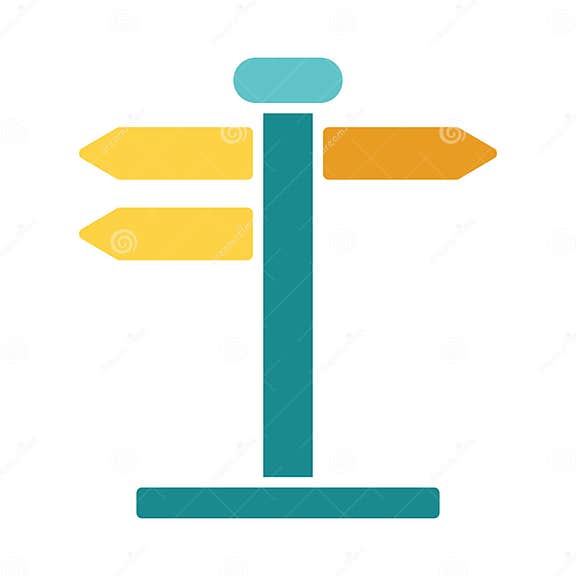 Pointer stand icon stock vector. Illustration of blank - 143039472