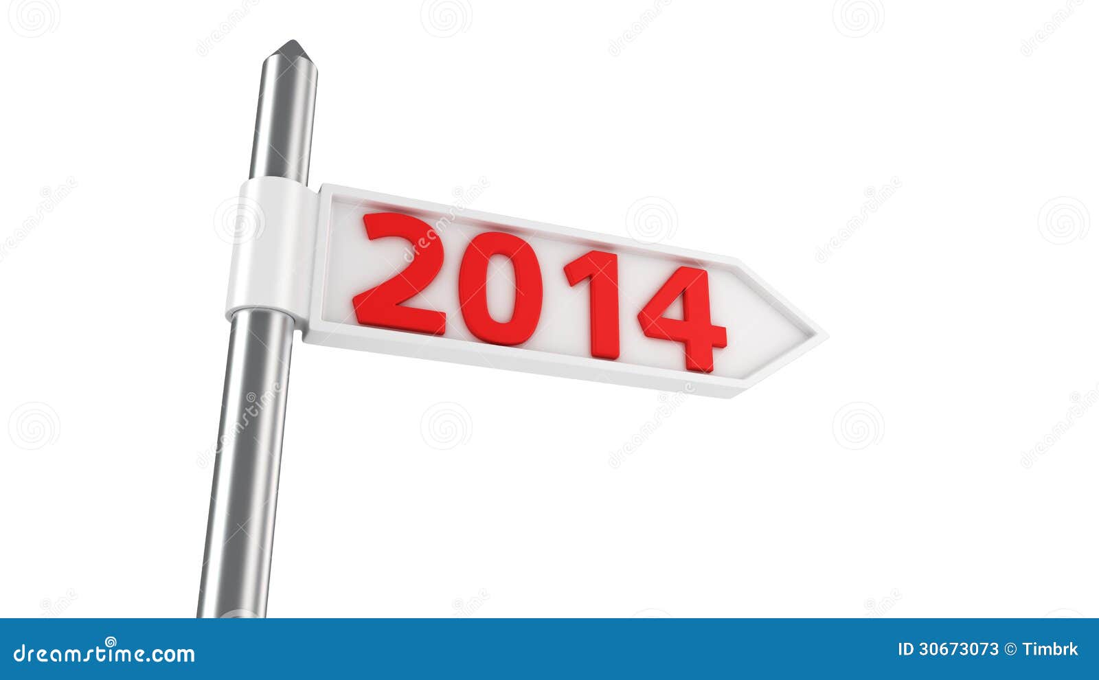 Pointer of year 2014 stock illustration. Illustration of information ...