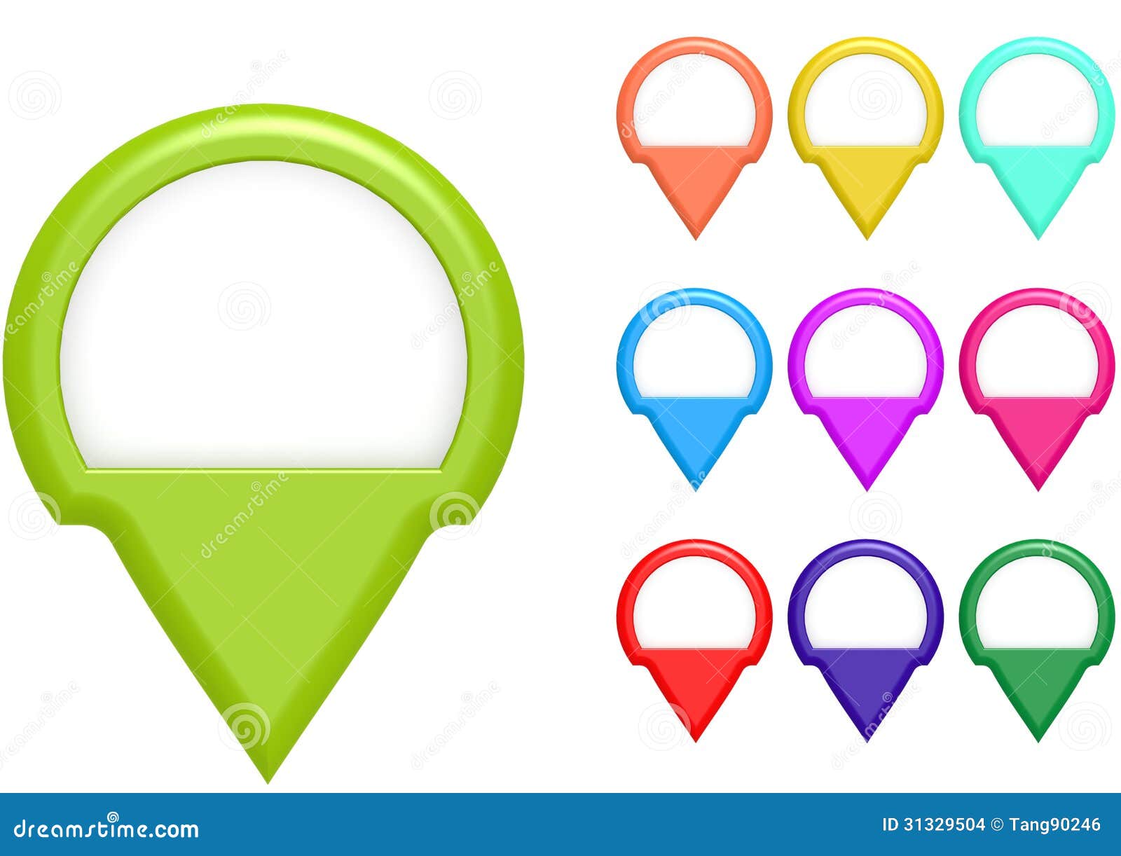 Pointers stock illustration. Illustration of package - 31329504