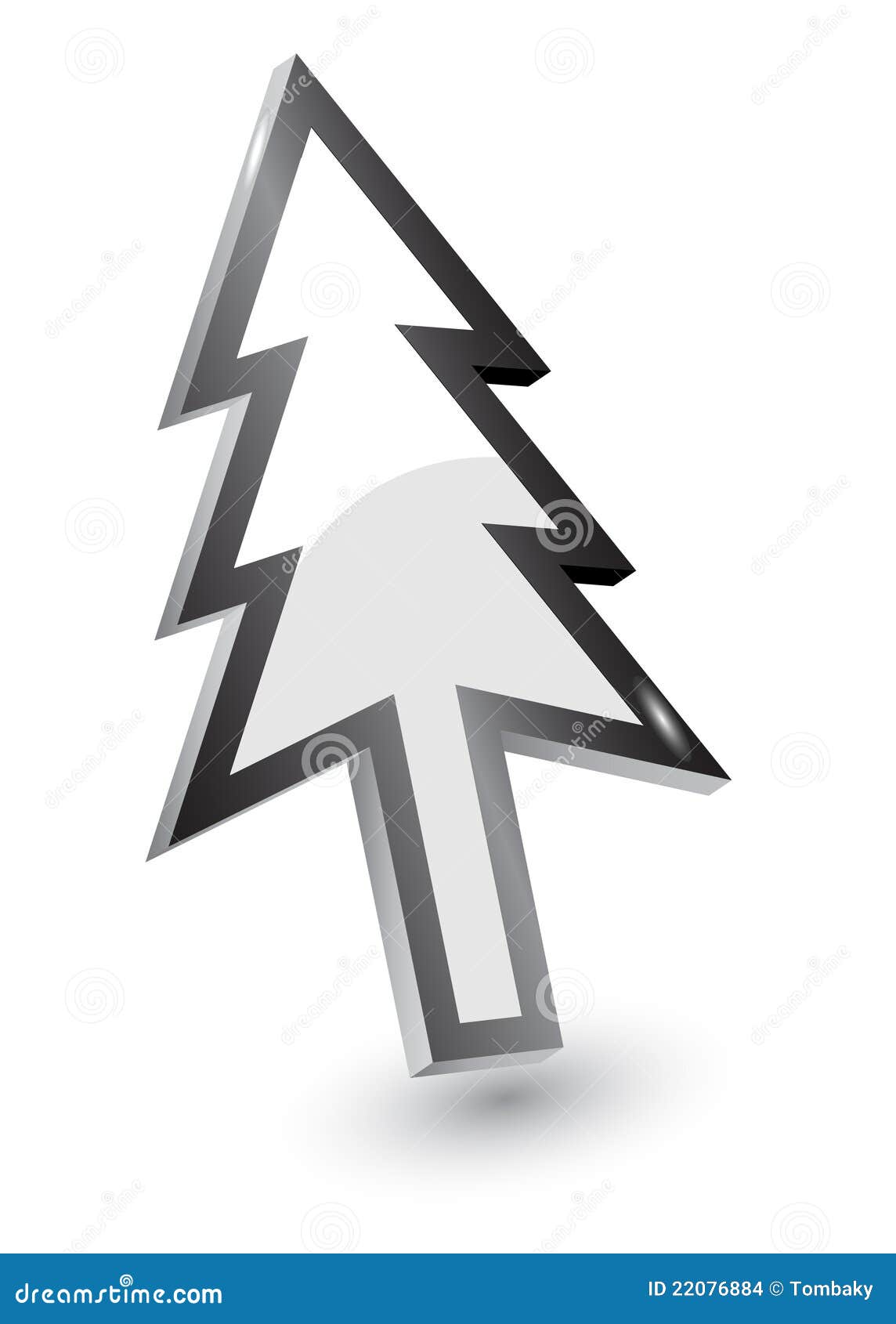 Pointers, Xmas Tree Version Stock Vector - Illustration of modern ...