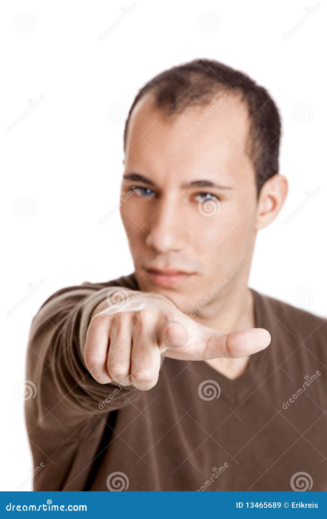 Pointing stock image. Image of pointing, cool, showing - 13465689