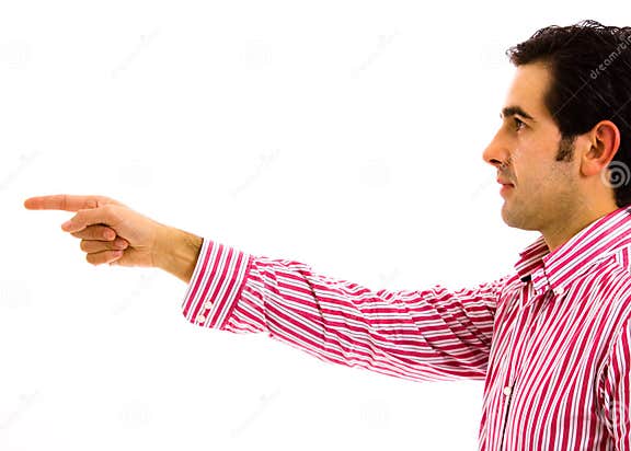 Pointing stock image. Image of dude, discipline, cute - 13901609