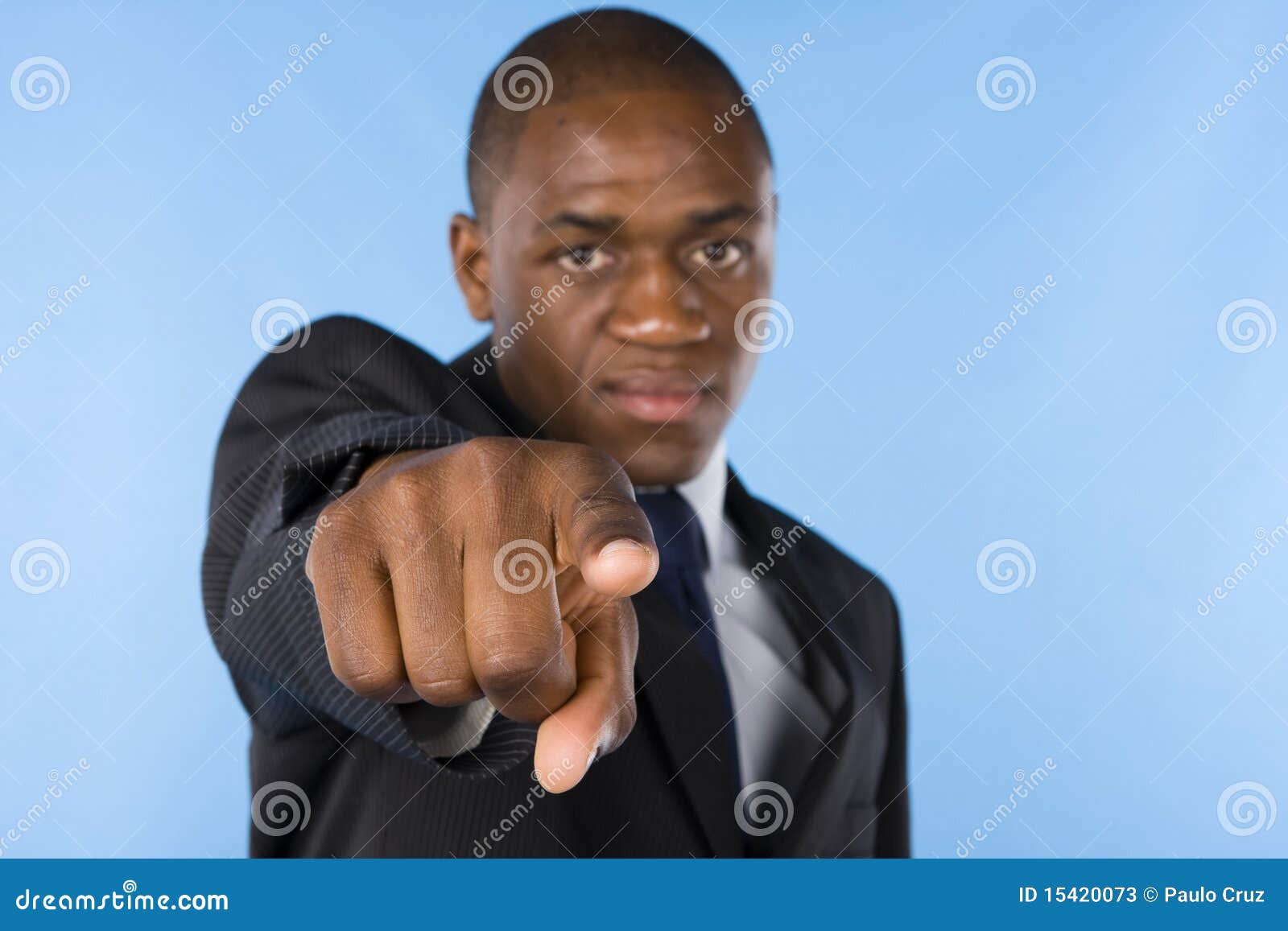 Pointing stock image. Image of executive, finger, american - 15420073