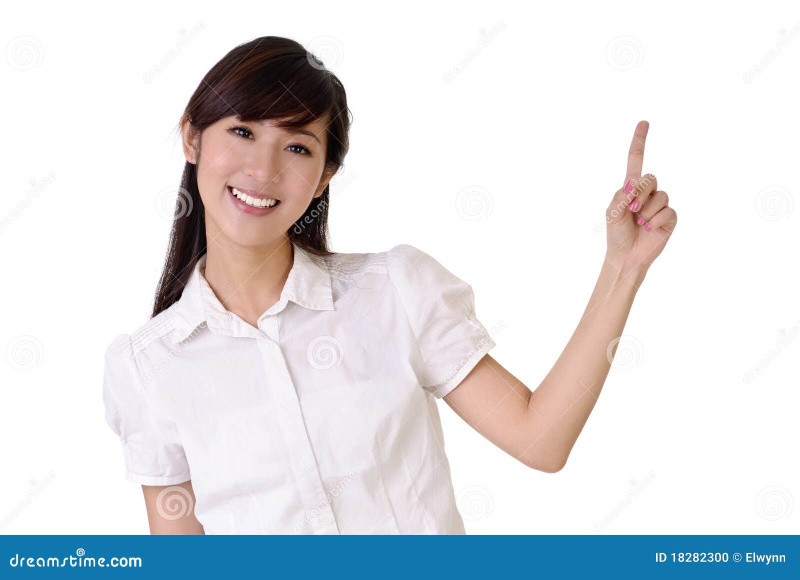 Pointing stock photo. Image of friendly, idea, china - 18282300