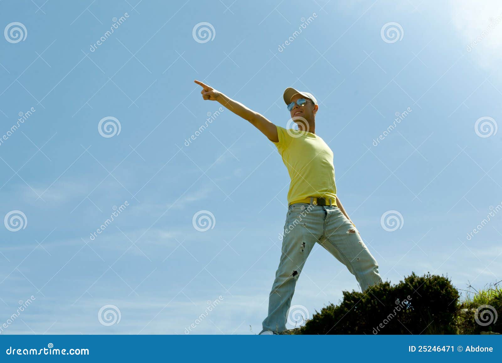 Pointing stock image. Image of life, lifestyle, pointing - 25246471