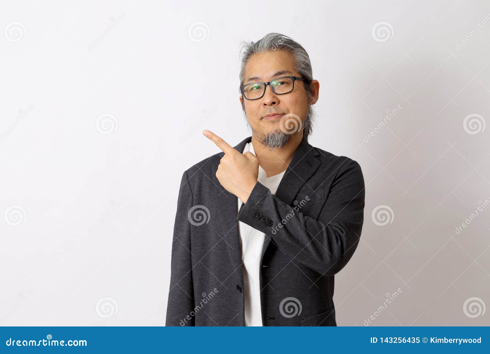 Pointing stock image. Image of handsome, adult, point - 143256435