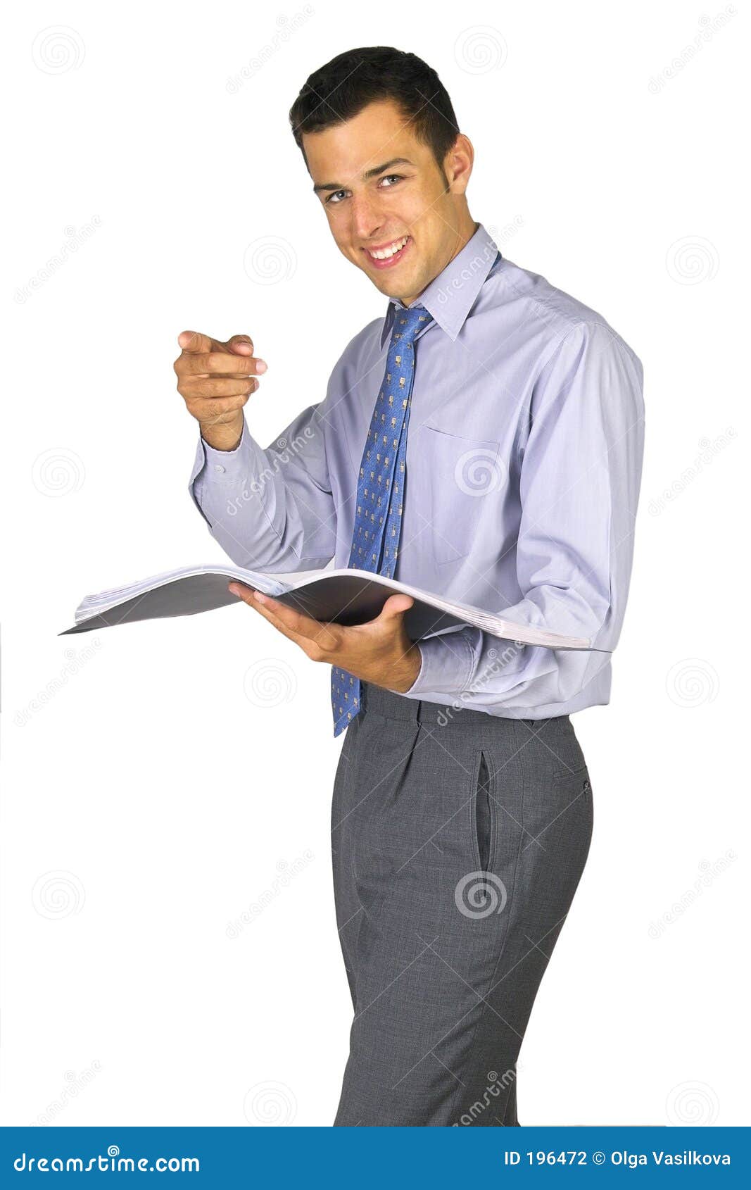 Pointing business man stock photo. Image of listen, expressions - 196472