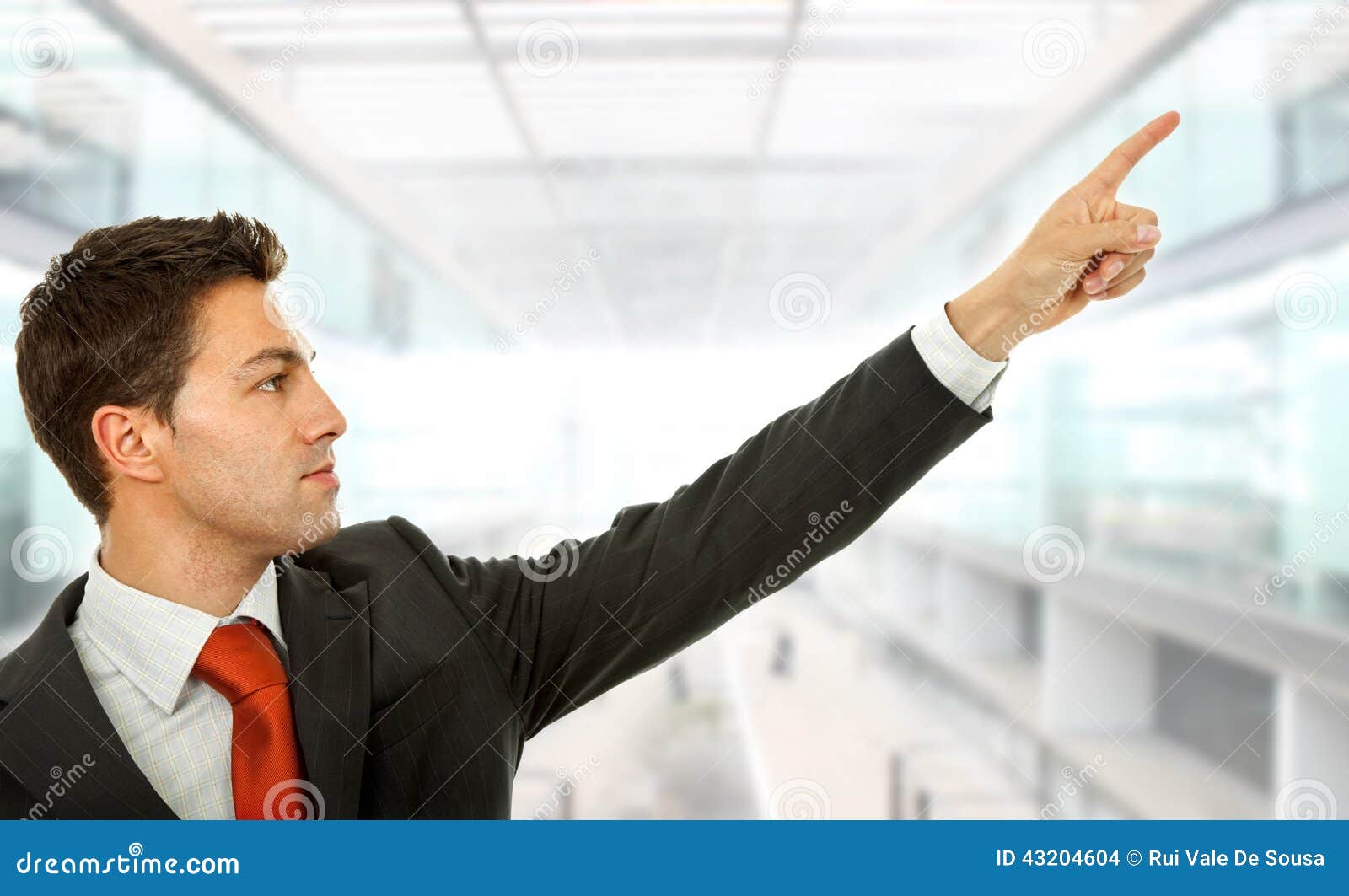 Pointing stock photo. Image of finger, worker, executive - 43204604