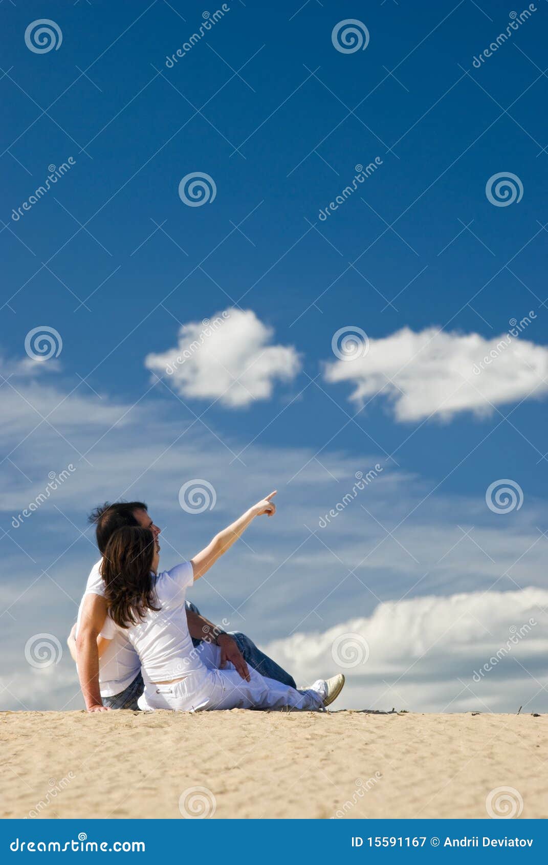 Pointing at distance stock image. Image of throwing, distance - 15591167