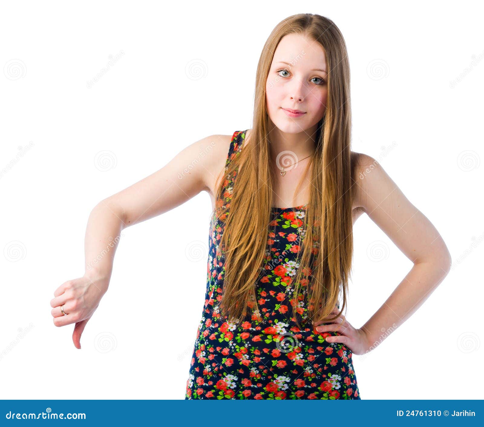 Pointing down stock photo. Image of serious, people, caucasian - 24761310