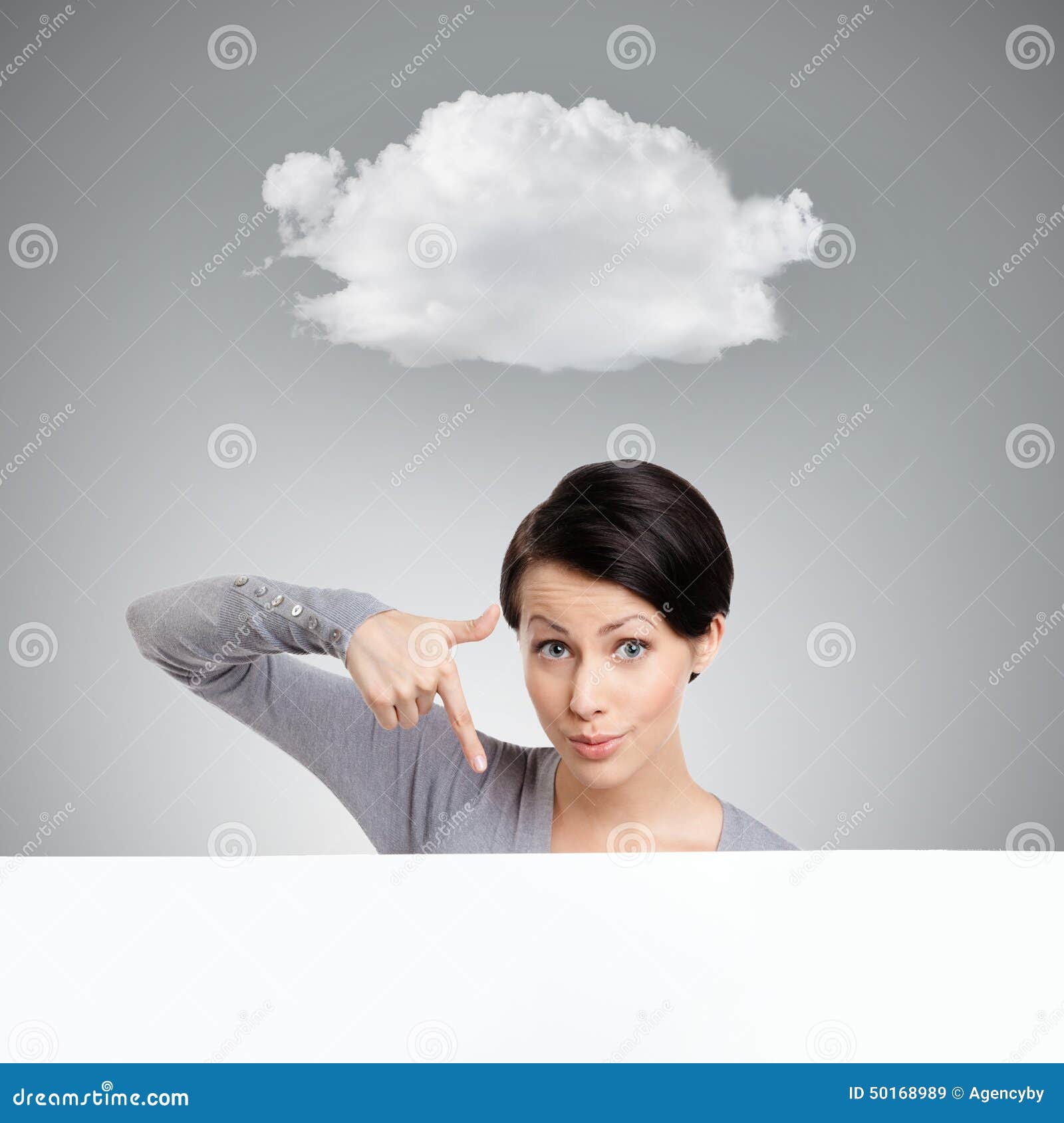 Pointing down with finger stock image. Image of demonstrate - 50168989