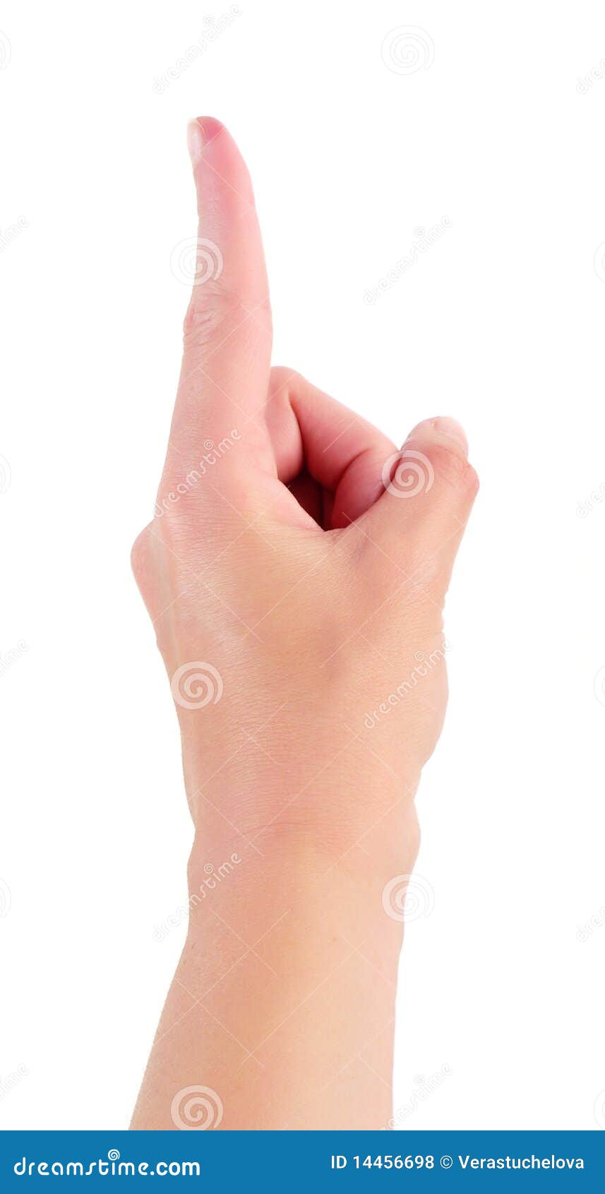 Pointing finger stock photo. Image of point, gesture - 14456698
