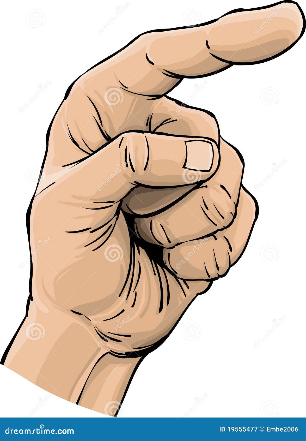 Pointing Finger Royalty Free Stock Photography - Image: 19555477