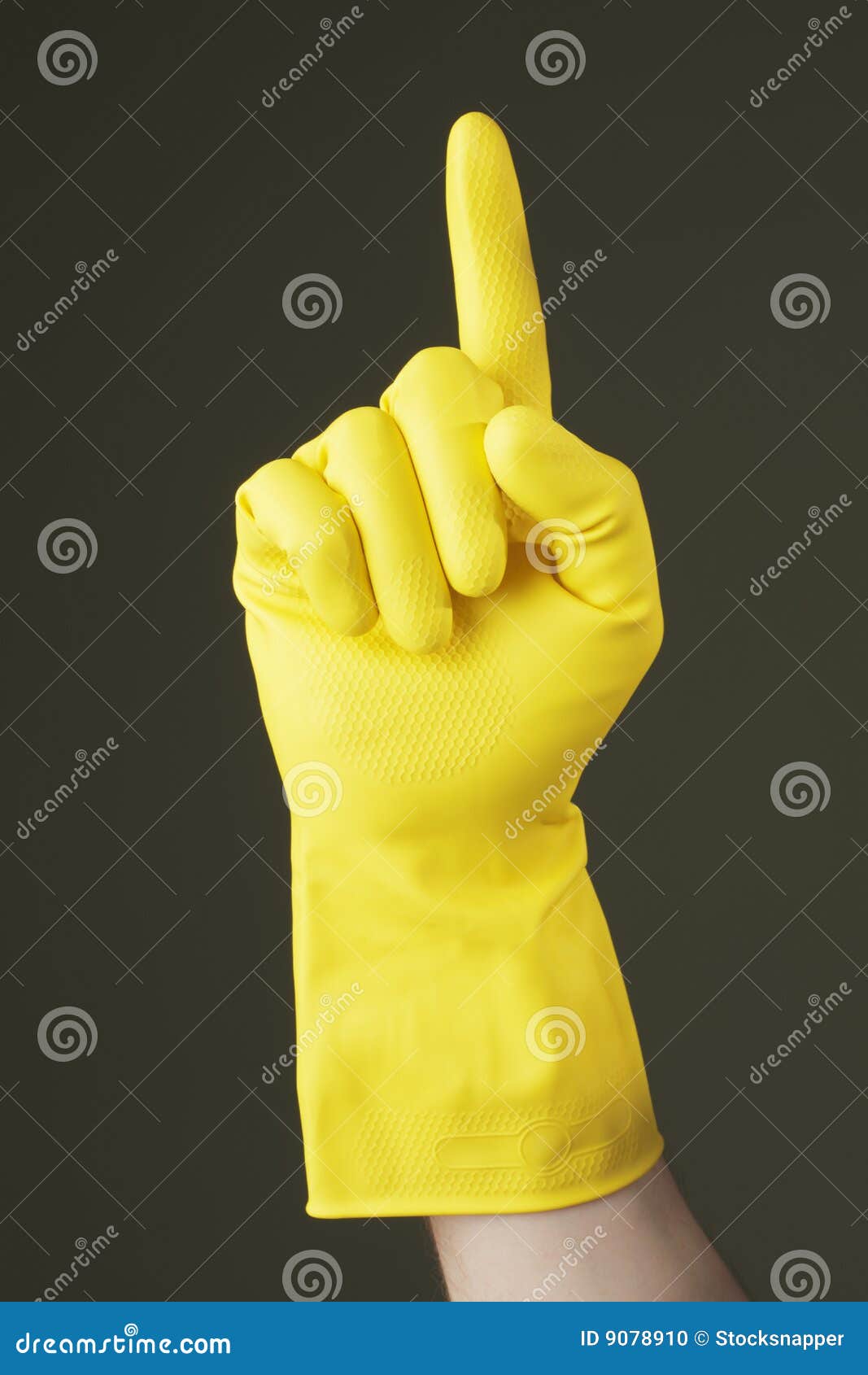 Pointing finger stock photo. Image of protective, glove - 9078910