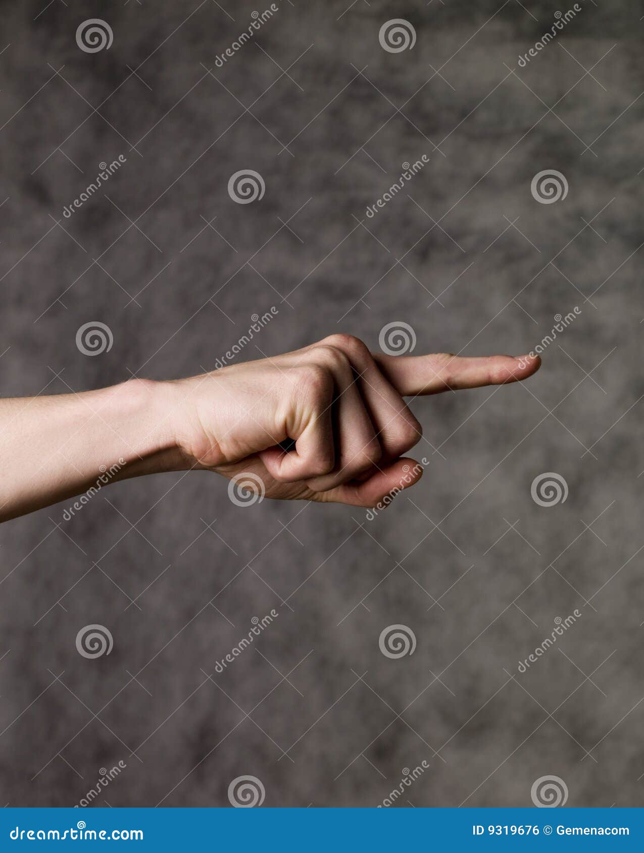 Pointing finger stock photo. Image of finger, sign, direction - 9319676