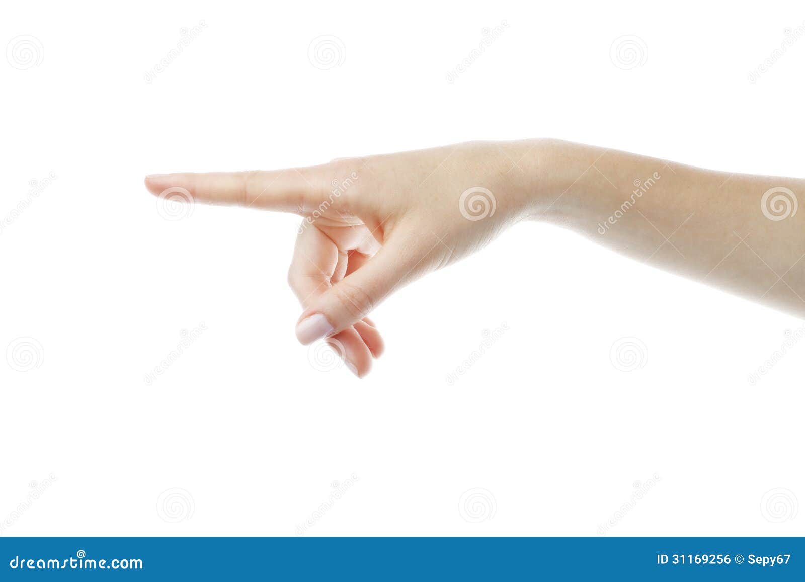 Pointing Finger stock photo. Image of press, objects - 31169256