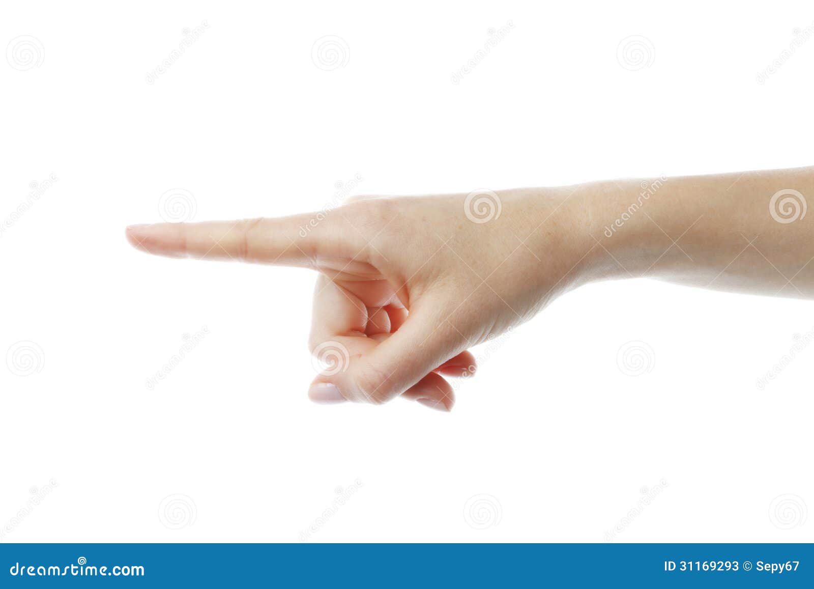 Pointing Finger stock image. Image of body, arms, communication - 31169293