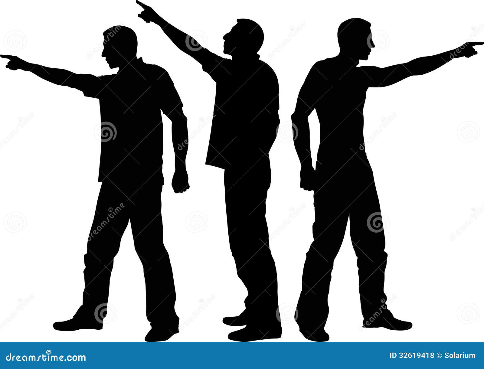 Pointing Finger Silhouette