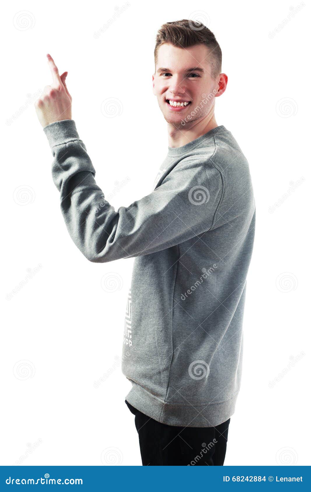 Pointing finger stock photo. Image of pointing, finger - 68242884