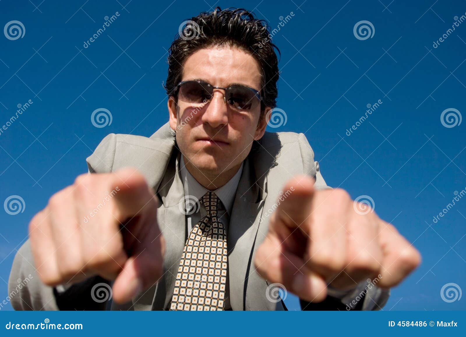 Pointing fingers stock photo. Image of pointing, ambitious - 4584486