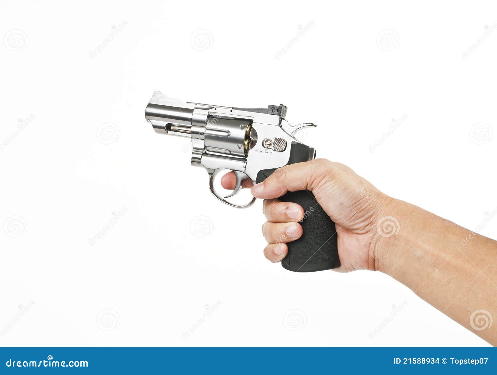 Pointing Gun and Preparing for Shooting Stock Photo - Image of pistol ...