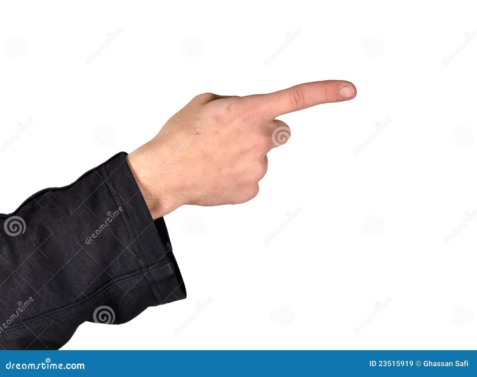 Pointing hand stock image. Image of pointing, finger - 23515919