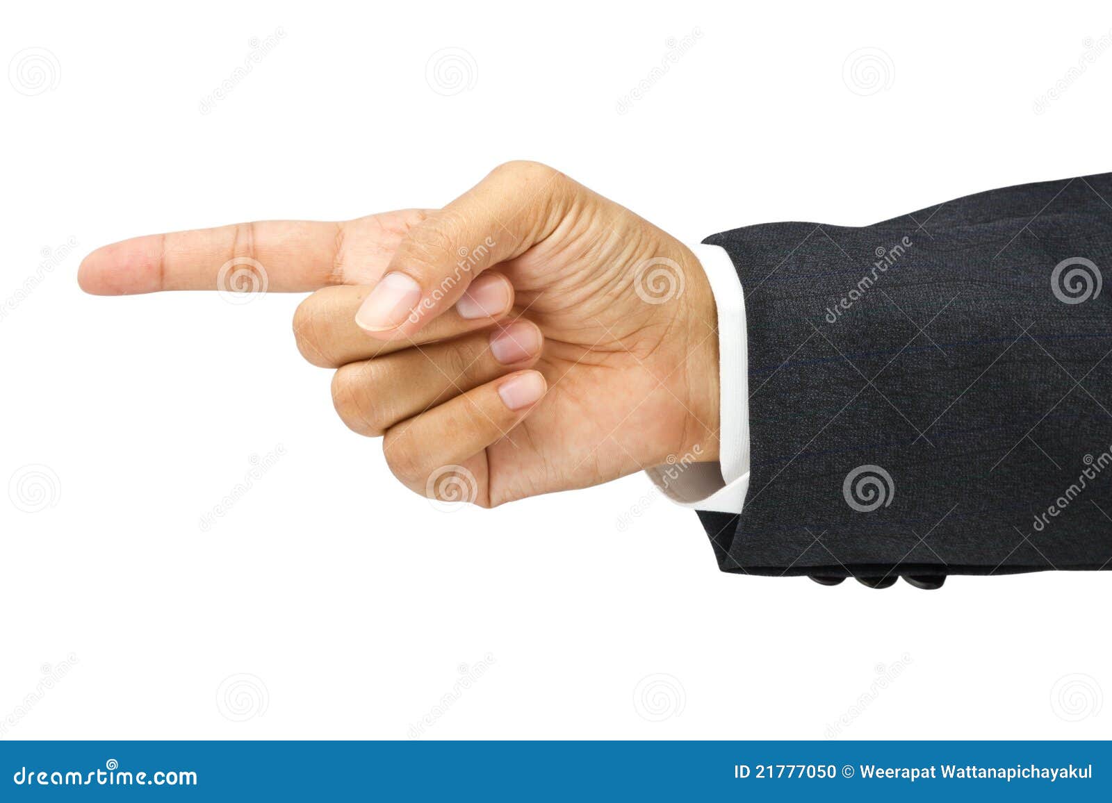 Pointing left stock photo. Image of businessman, metaphor - 21777050