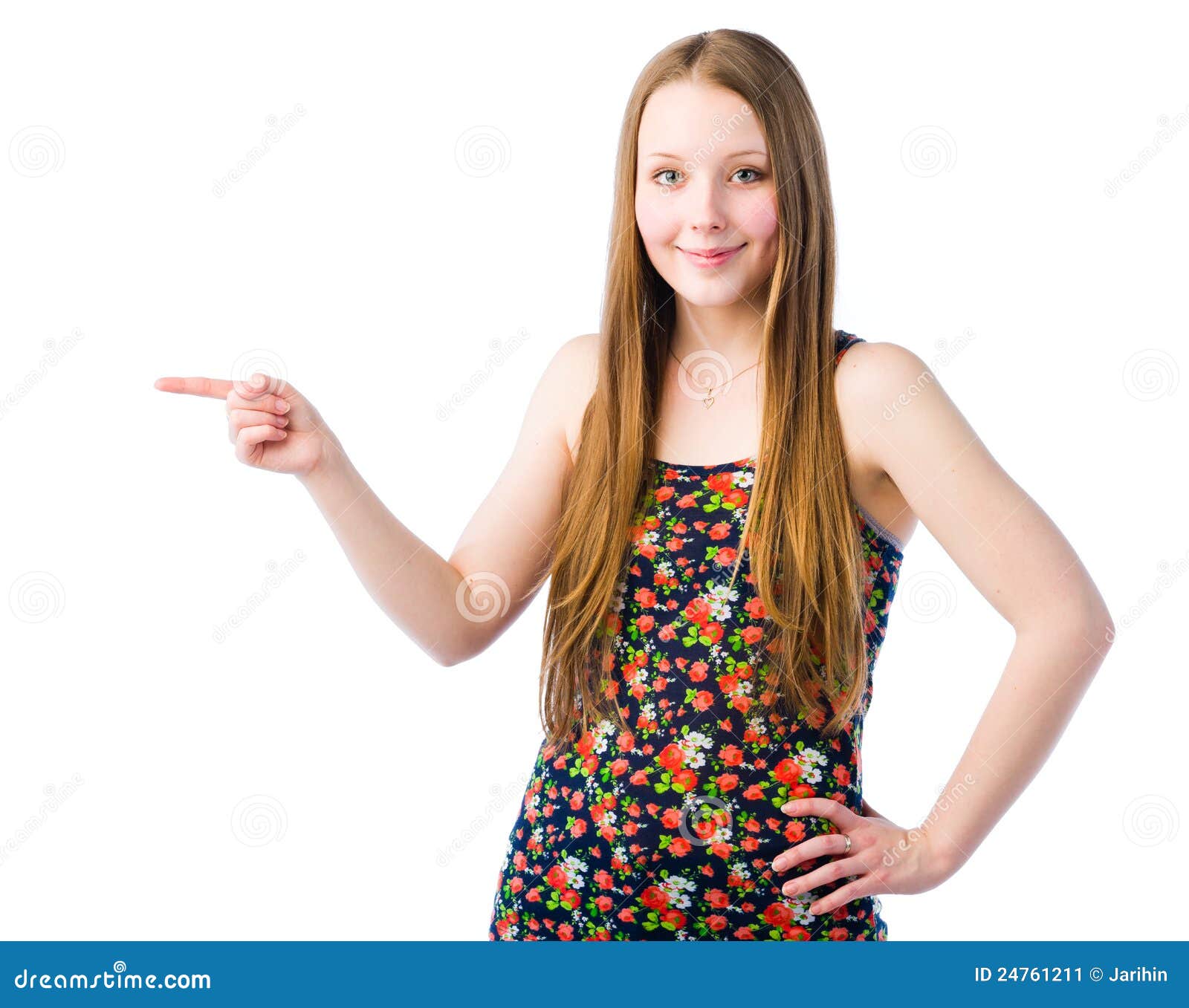 Pointing left stock image. Image of people, lively, cute - 24761211