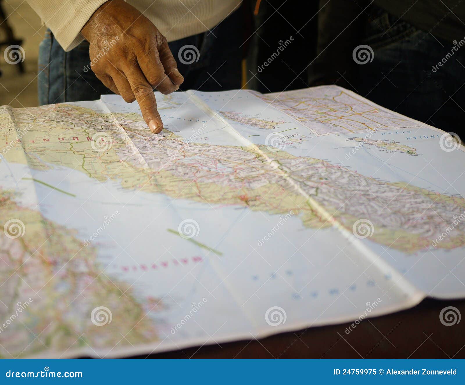 Pointing At Map Royalty-Free Stock Photo | CartoonDealer.com #24759975