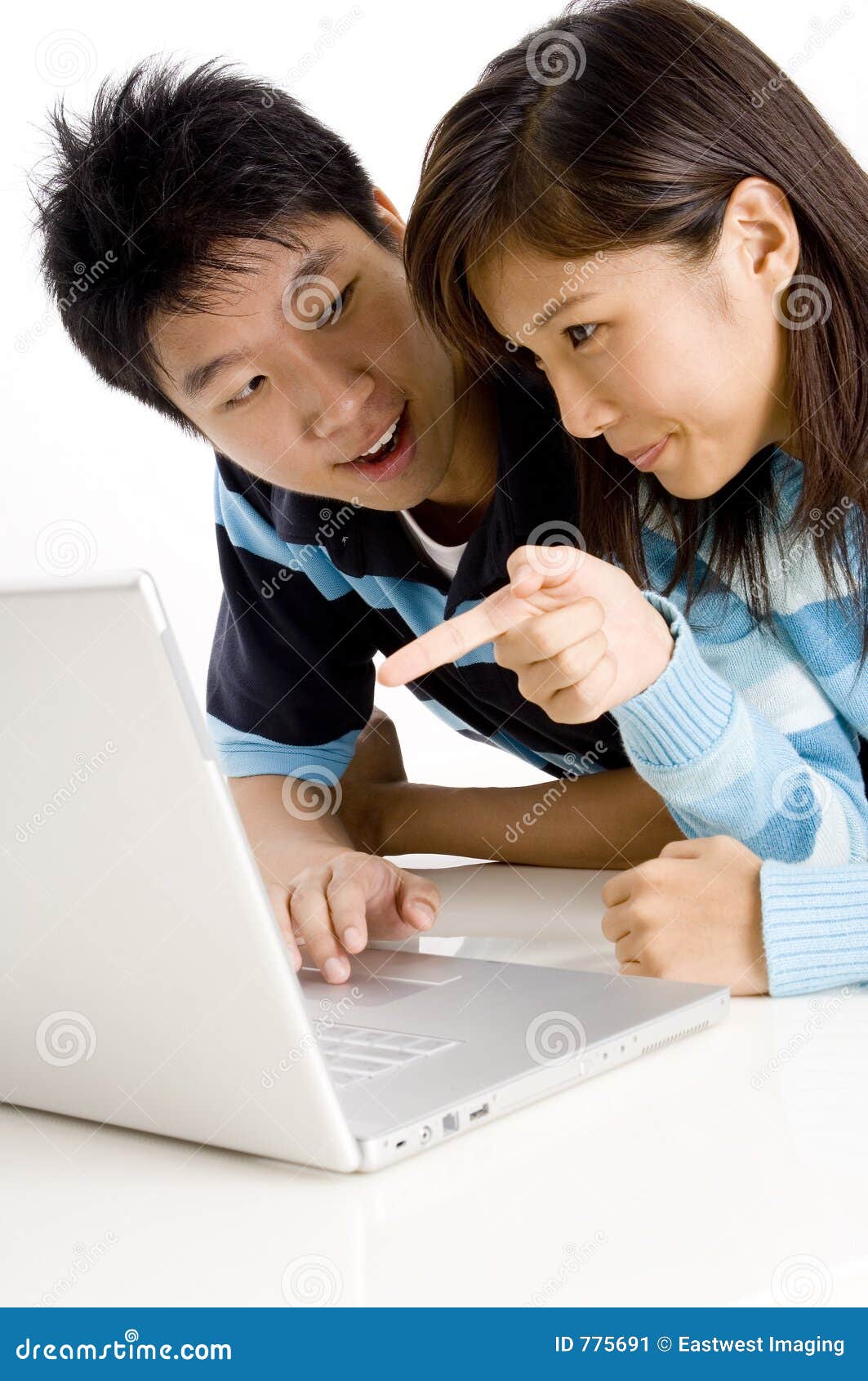 Pointing at Screen stock image. Image of casual, point - 775691